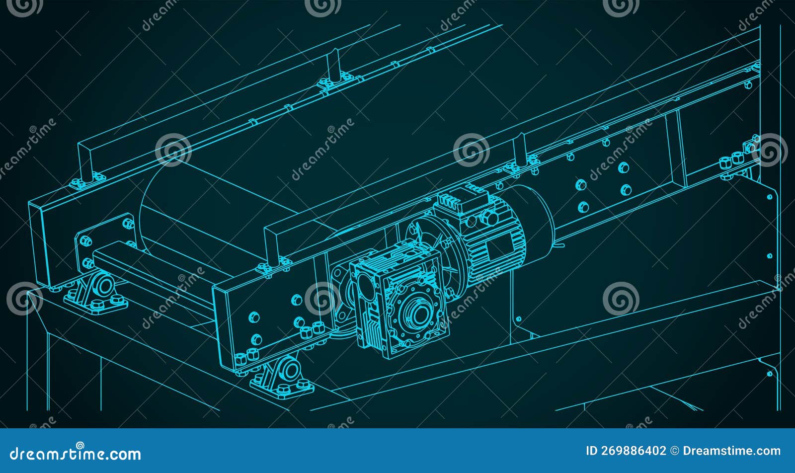 Inclination Loading Drawings Cartoon Vector | CartoonDealer.com #269886405