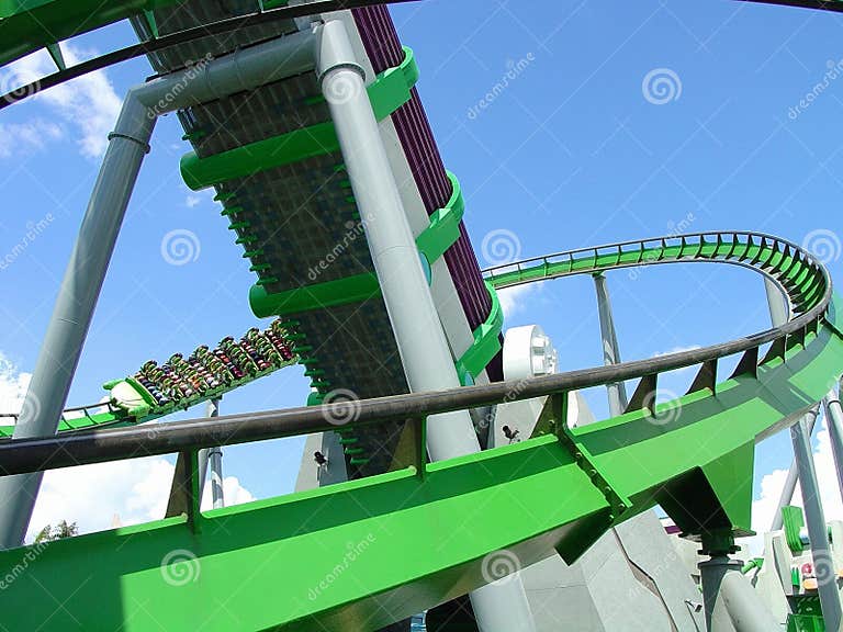 Incline Loop stock photo. Image of amusement, park, exciting - 218346