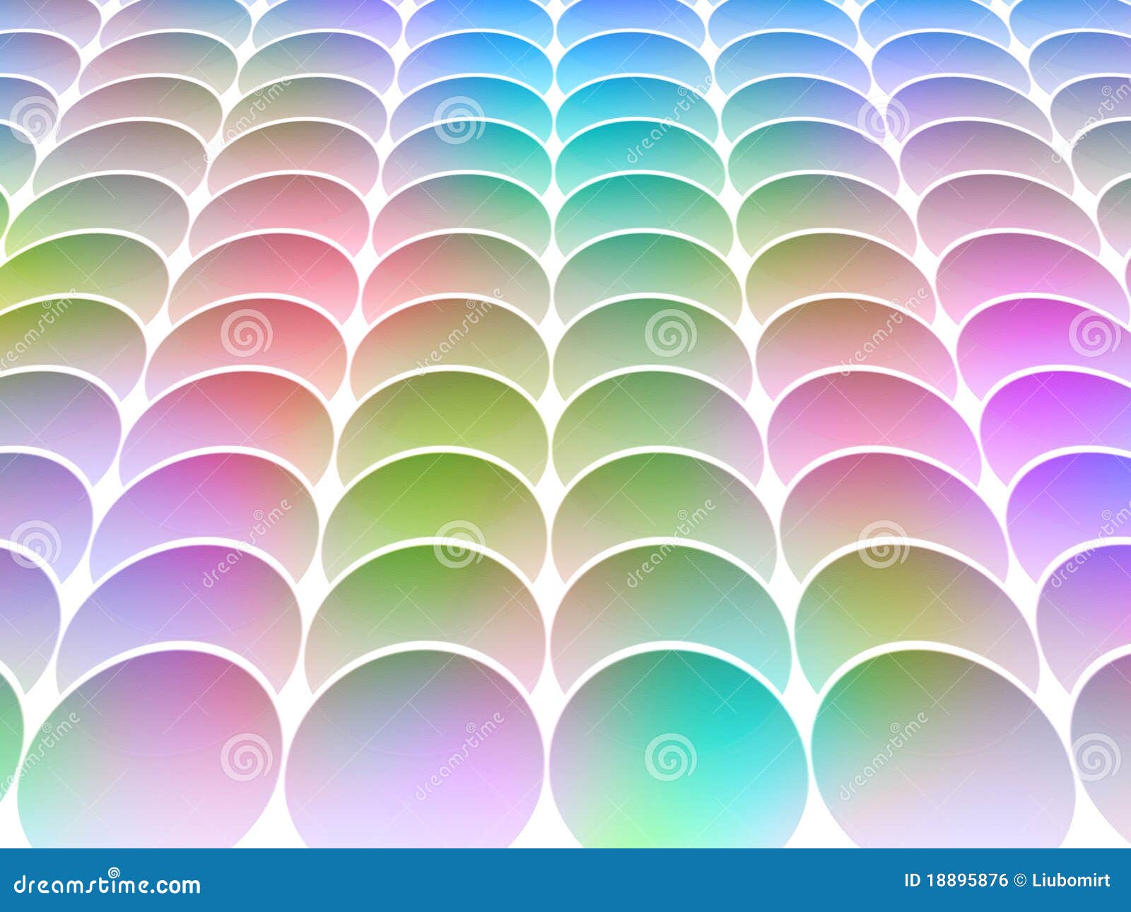 Inclined colored circles stock photo. Image of design - 18895876