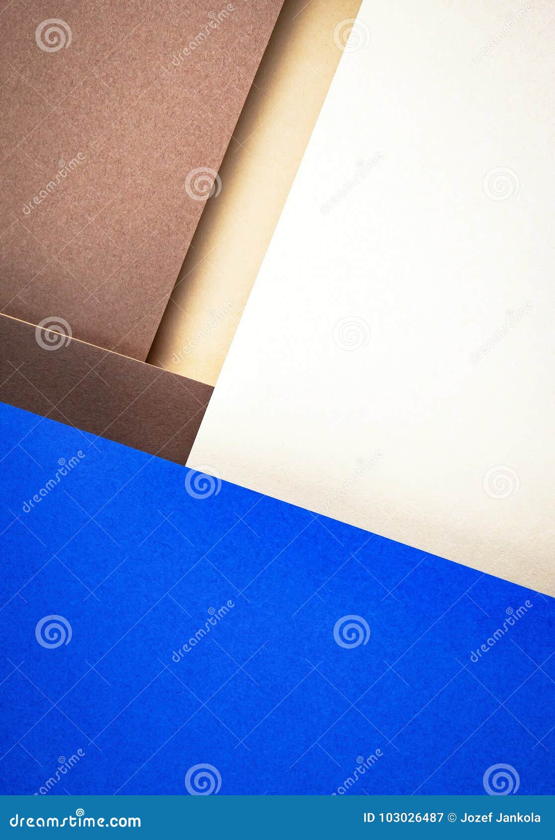 Inclined Surfaces Colored Paper Stock Image - Image of card, material ...