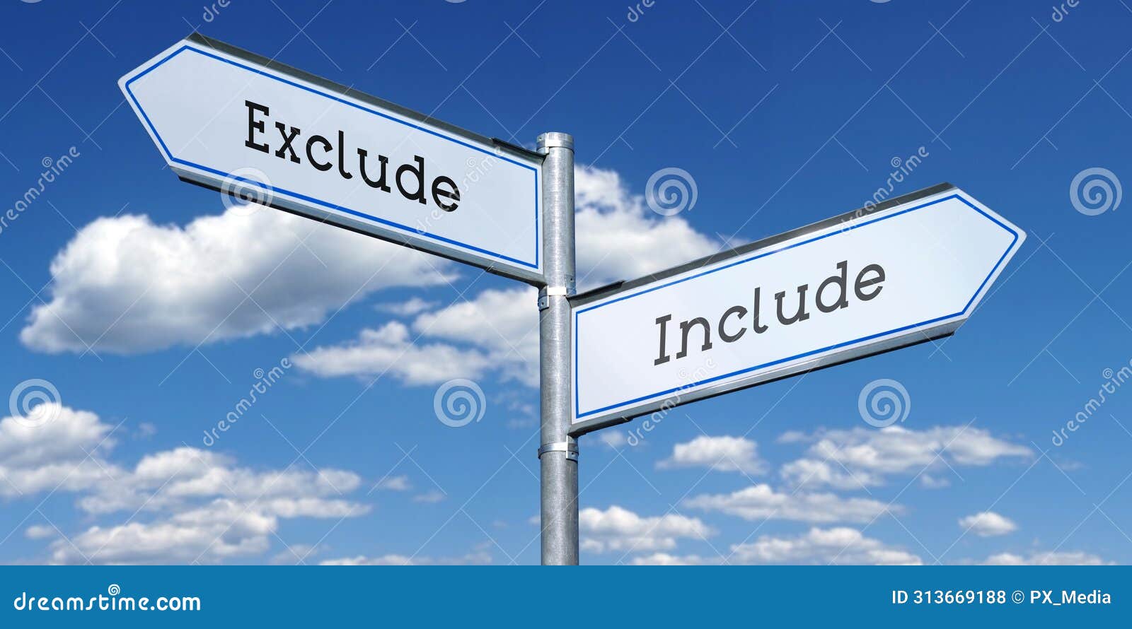 Exclude And Include Antonyms Word Card, Opposites Concept. Flashcard ...