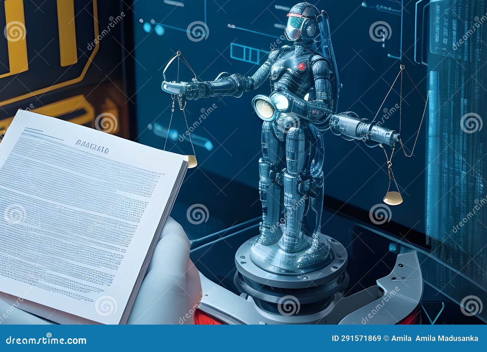 AI Law ,ethics Business Policies and Young Learner Wearing VR Glasses ...