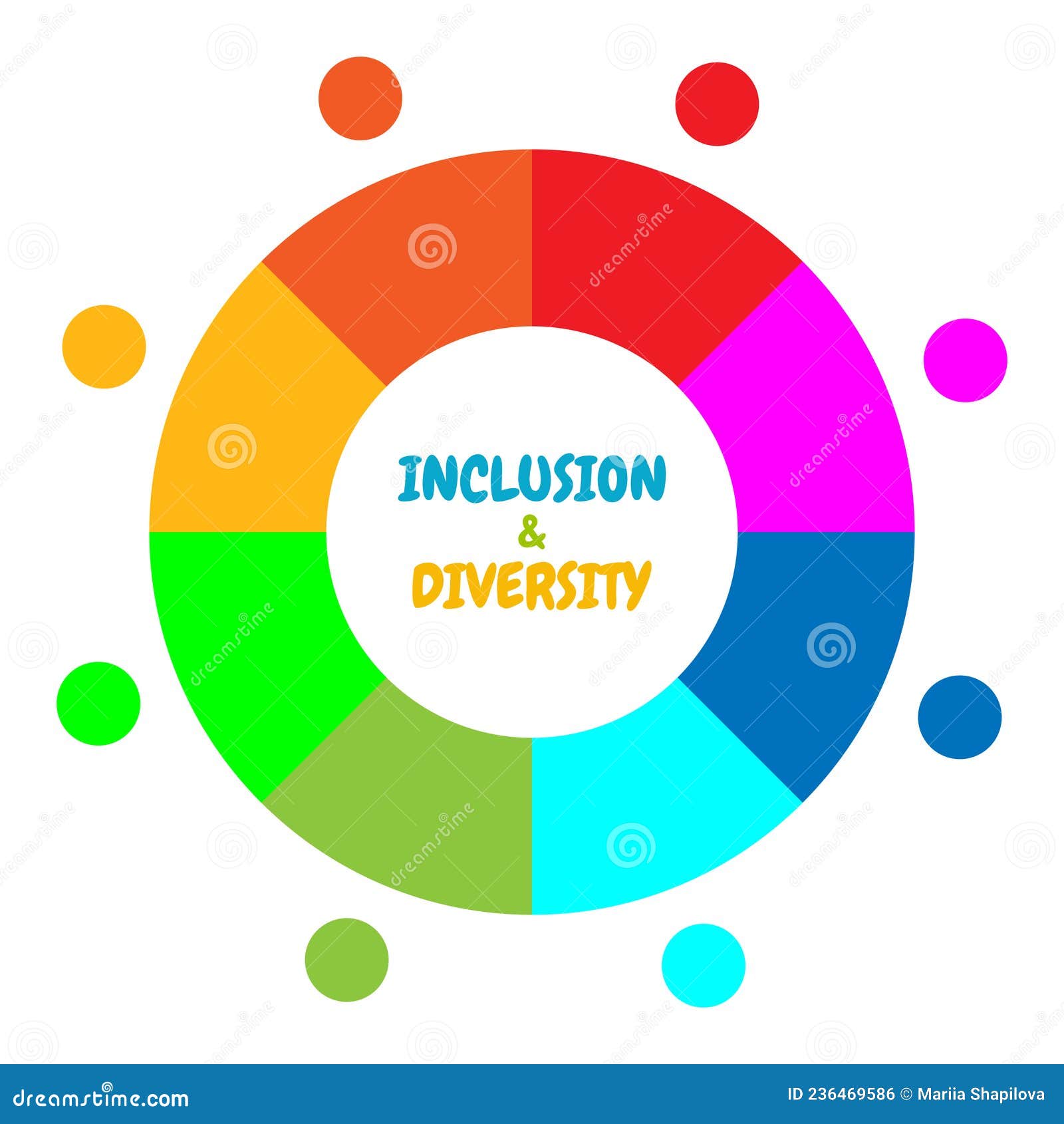 Inclusion and Diversity Logo Stock Vector - Illustration of change ...
