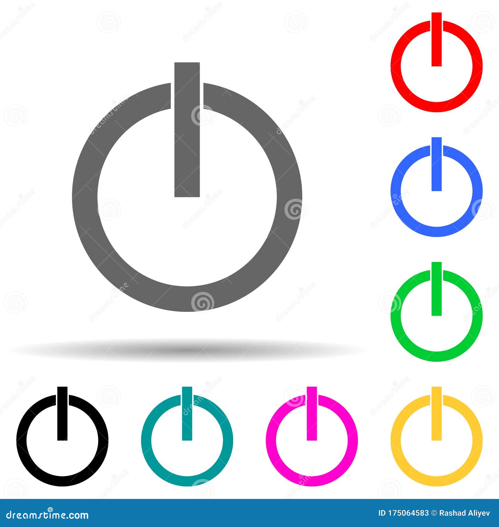 Inclusion Mark Multi Color Style Icon. Simple Thin Line, Outline Vector of Web Icons for Ui and ...