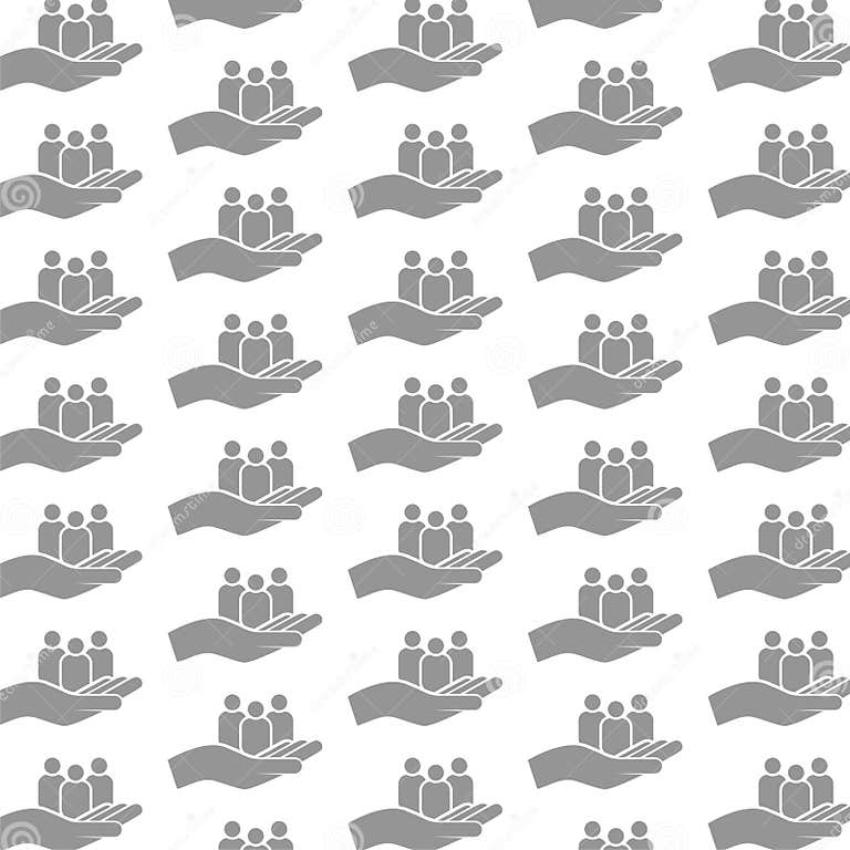 Inclusion Seamless Pattern Isolated on White Background Stock ...