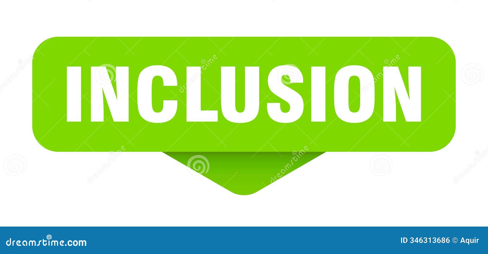 Inclusion Sticker. Inclusion Sign on Transparent Background Stock ...