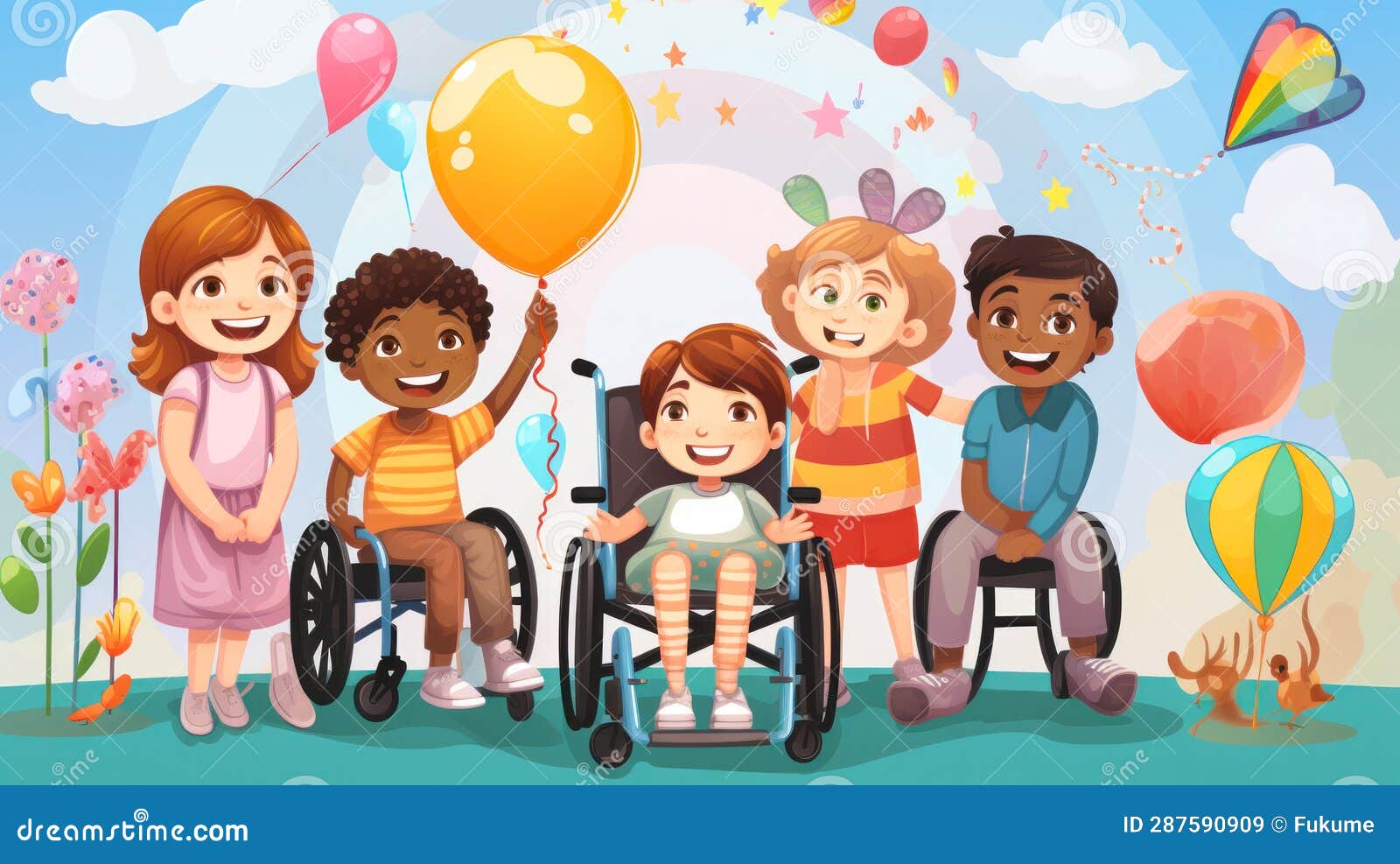 Inclusive Group of Children, Socialization of Children with ...