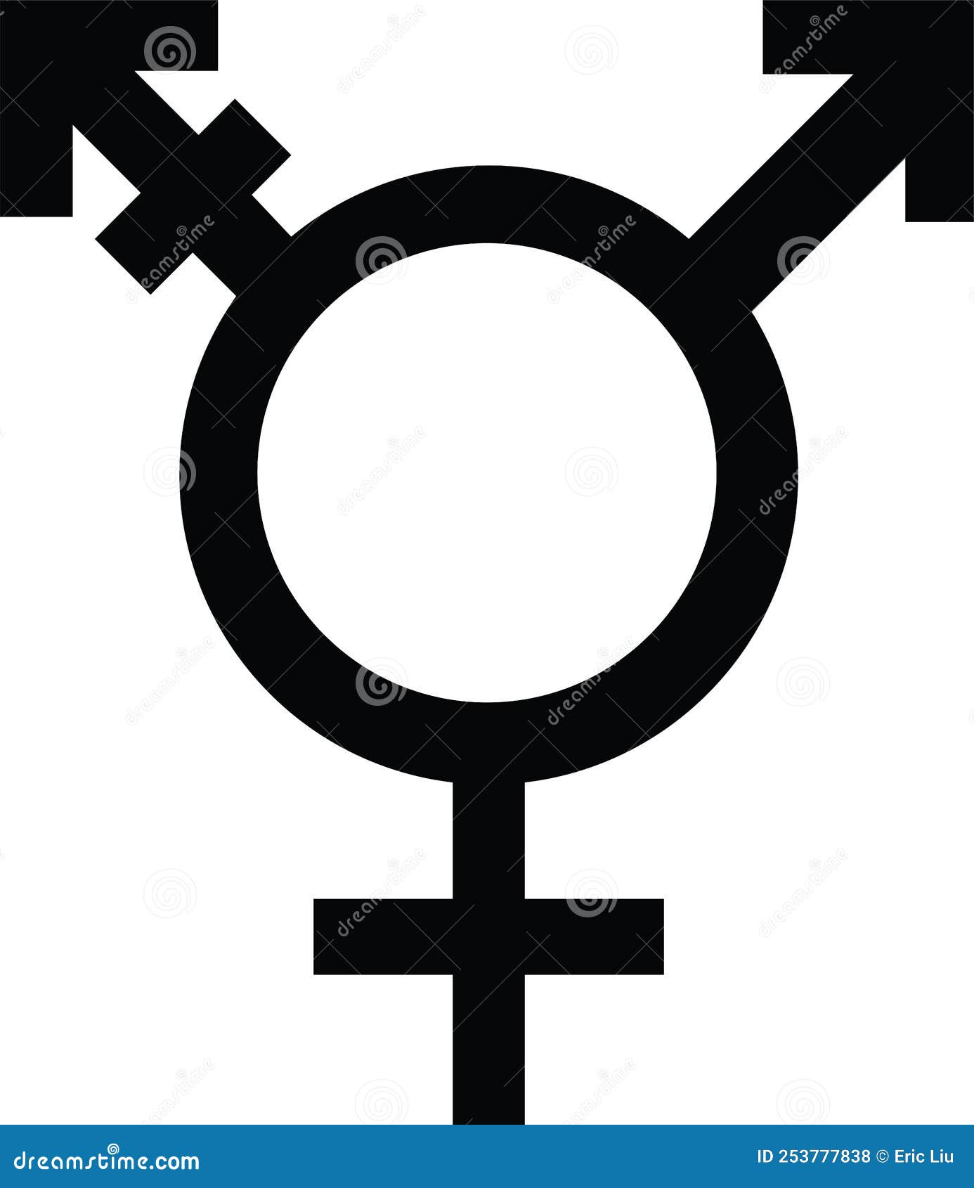 Inclusive Icon Sexuality Sign Symbol Lgbtq Bisexual Stock Vector