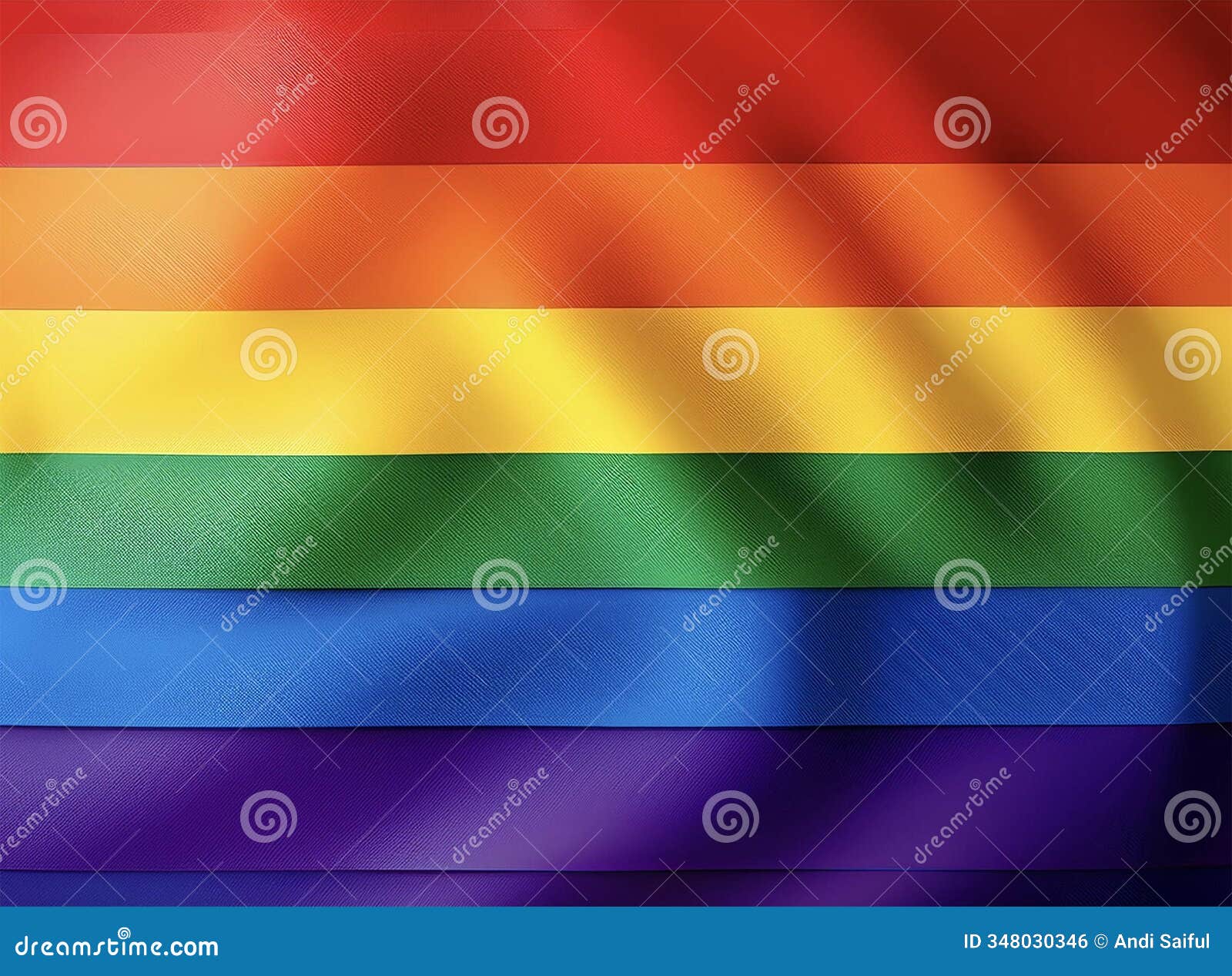 An Inclusive Pride Flag with Additional Colors Representing Trans ...
