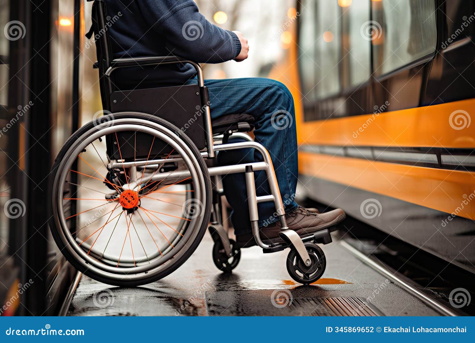 Inclusivity In Public Transportation Person With Physical Disability ...