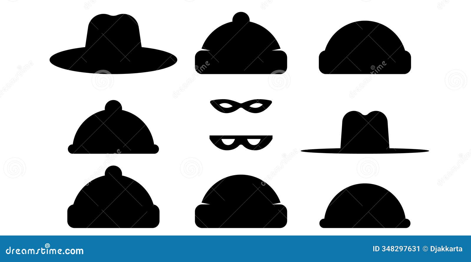 Incognito Icons. Collection of Anonymous and Strangers Stock ...