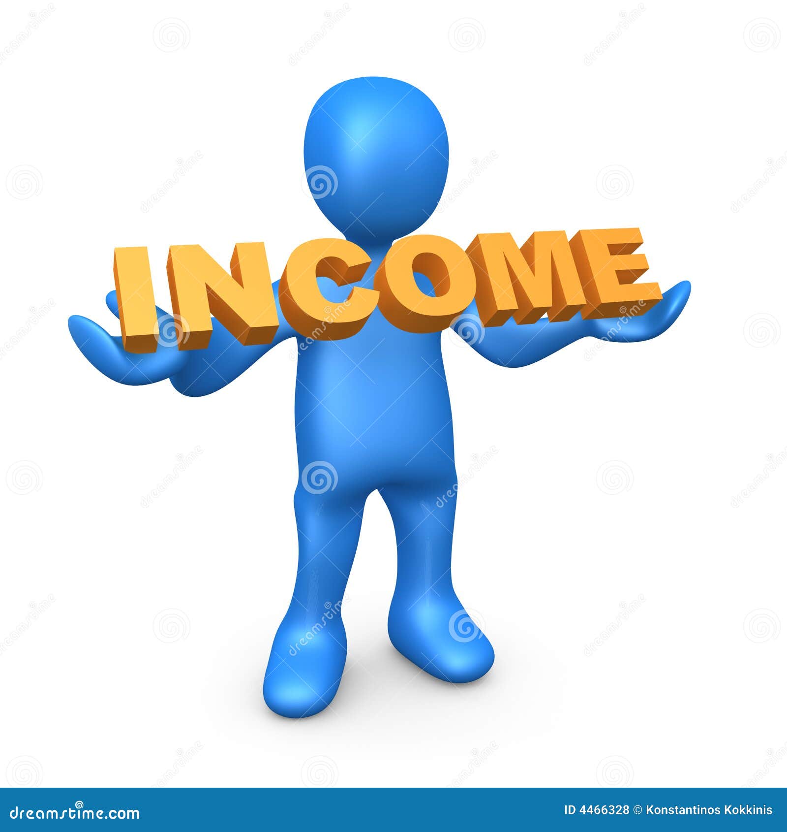 Income stock illustration. Illustration of money, economy - 4466328