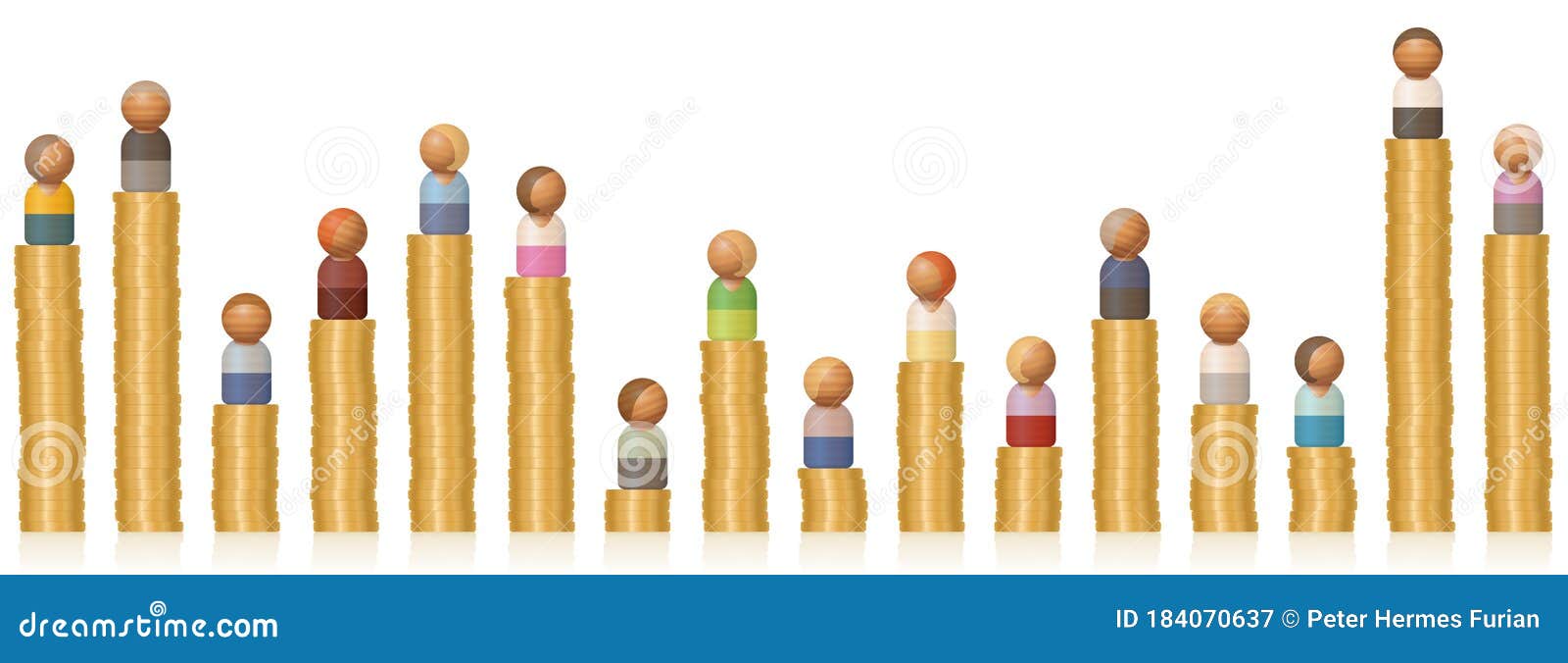 Rich And Poor Men Comparison On Balance Scale Stock Photography ... Rich And Poor Men Comparison On Balance Scale Stock Photography ...