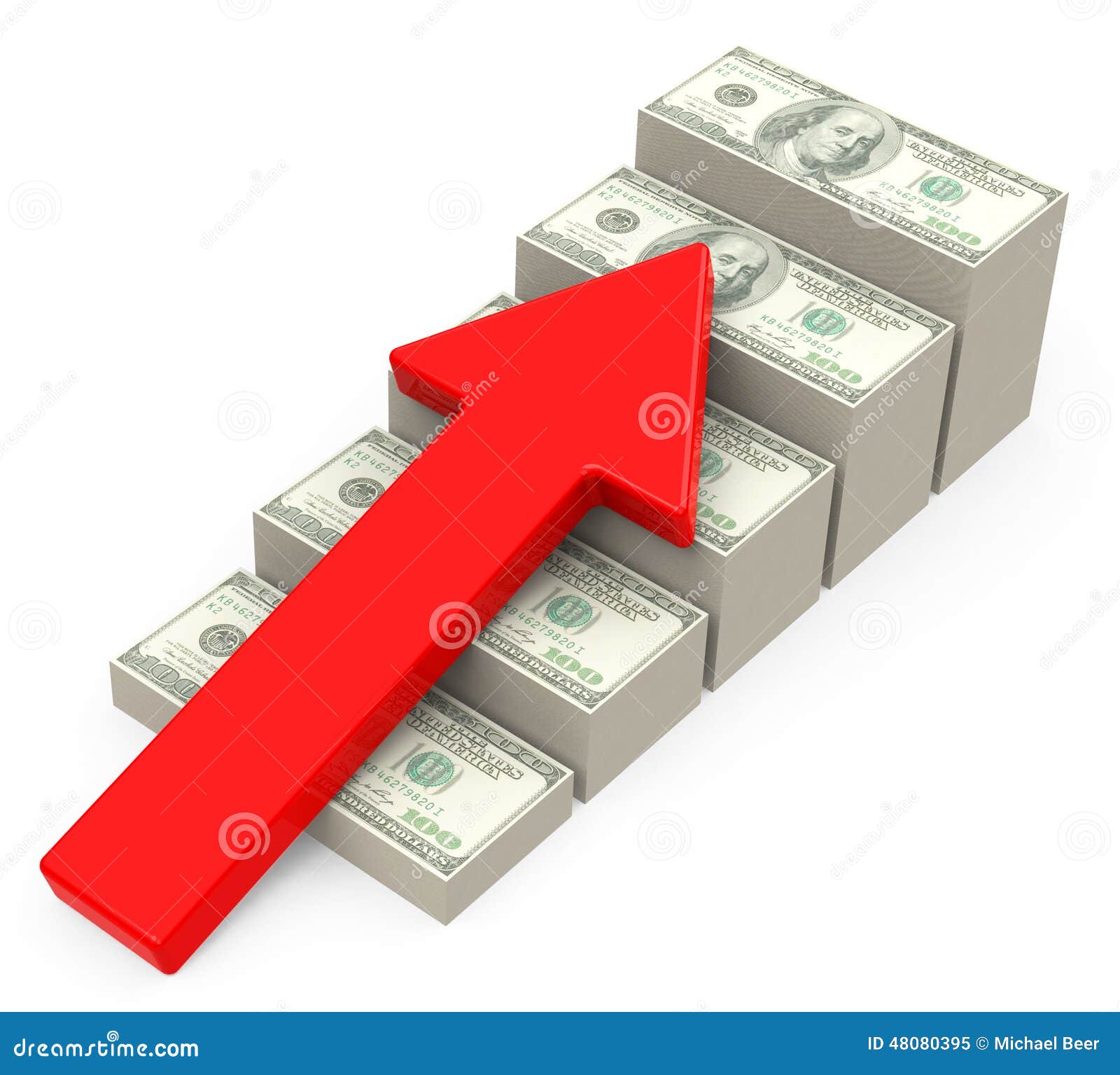 The income growth stock illustration. Illustration of financial - 48080395
