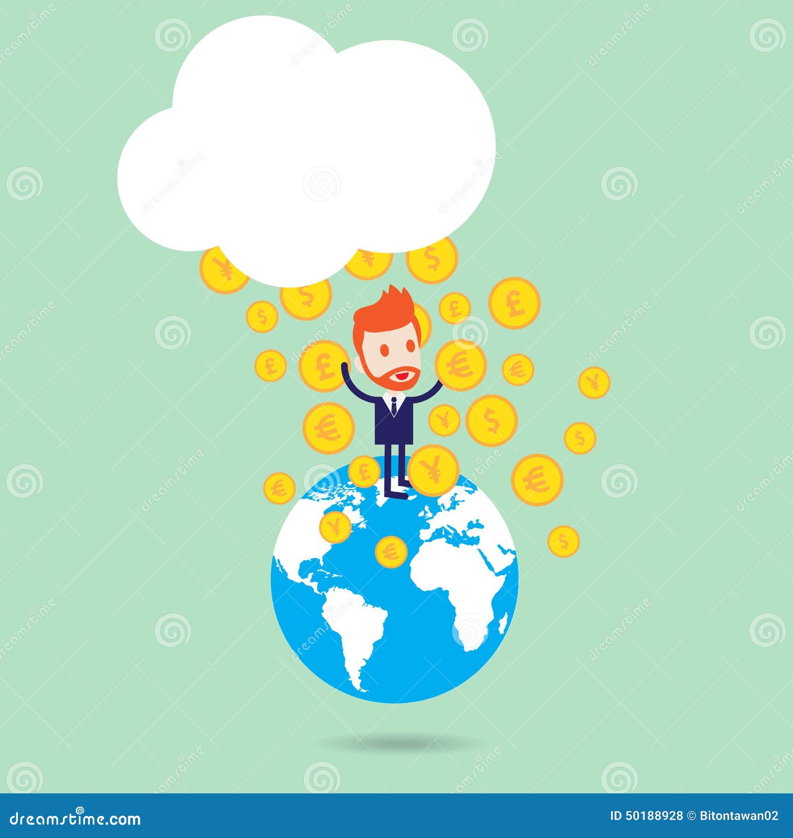 Income money stock vector. Illustration of knowledge - 50188928