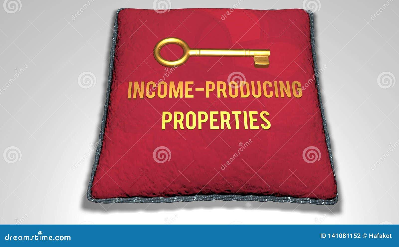 Income-producing Properties Concept Stock Illustration - Illustration ...