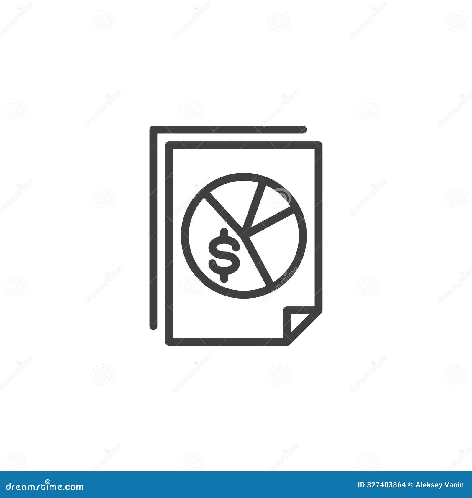 Income Statement line icon stock illustration. Illustration of clipart ...