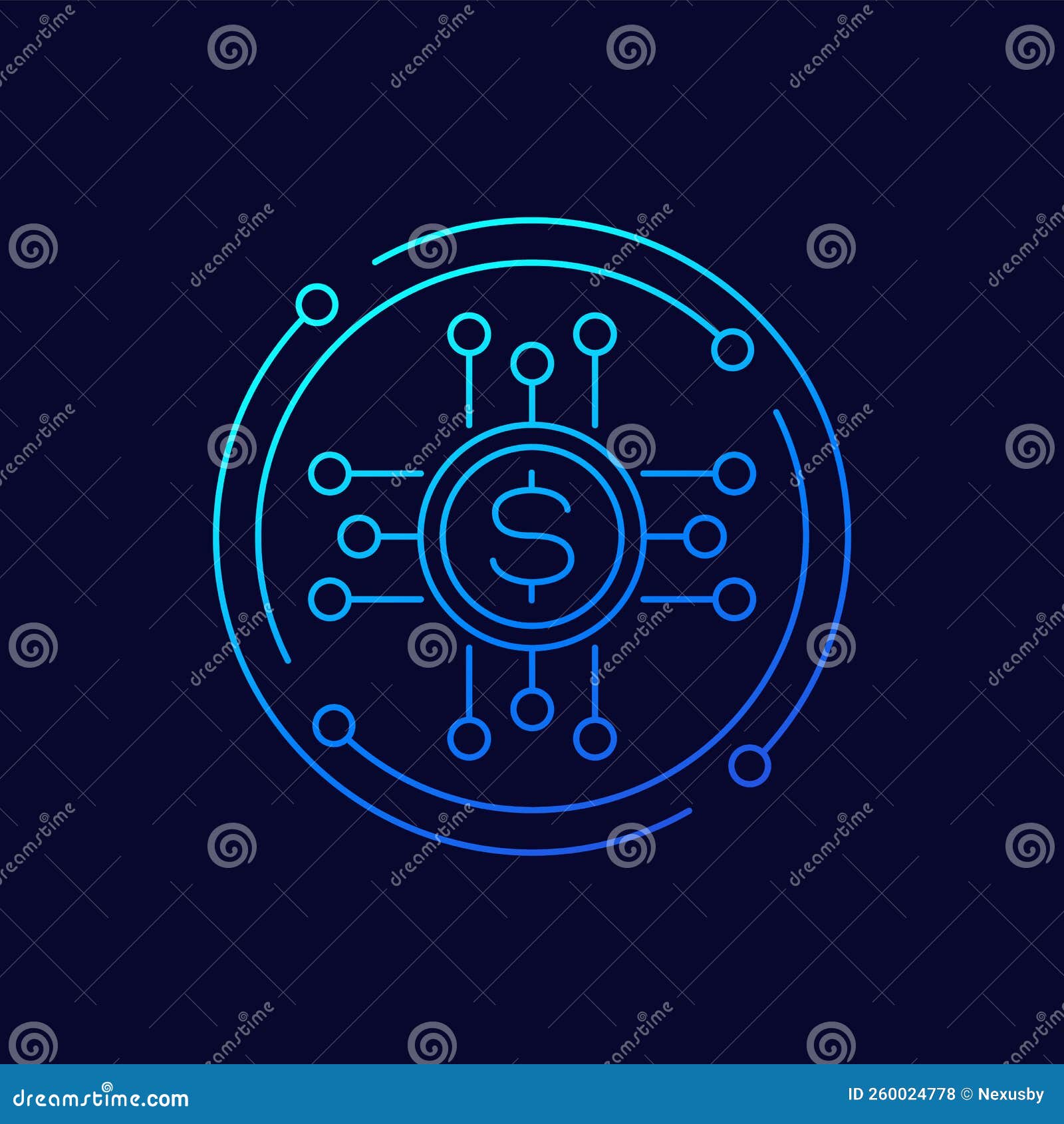 Income Streams or Sources Line Vector Icon Stock Vector - Illustration ... Income Streams or Sources Line Vector Icon Stock Vector - Illustration ...