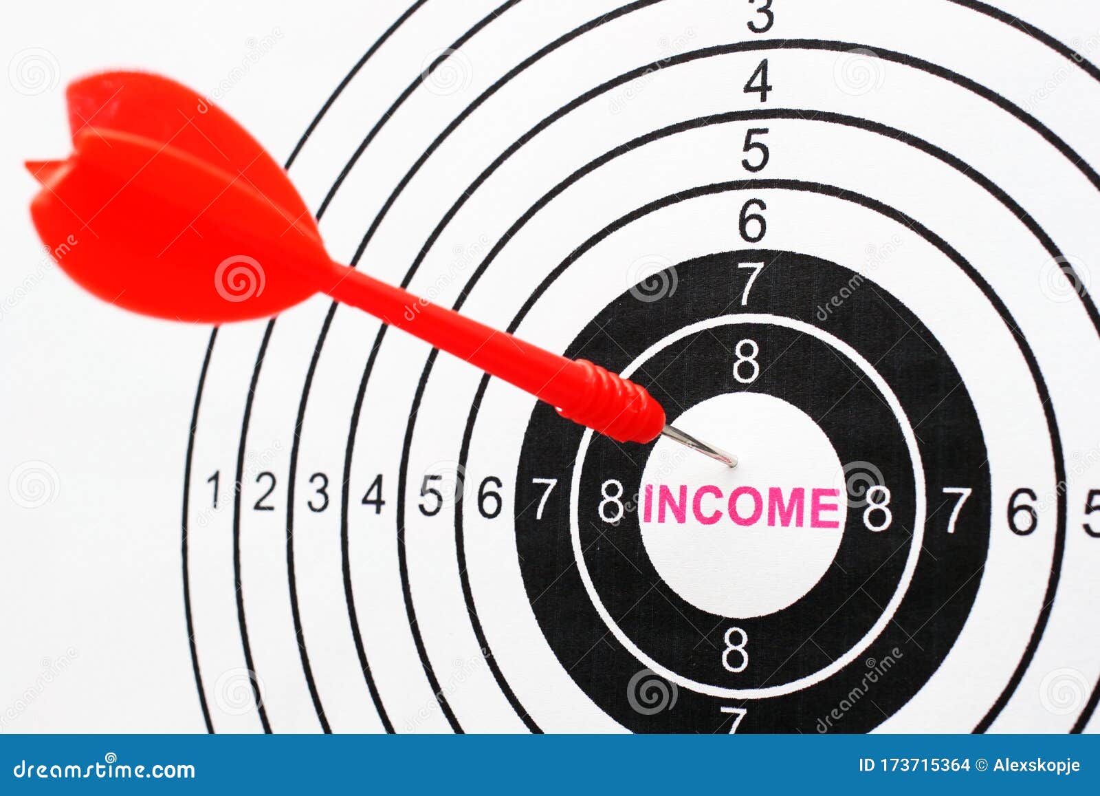 Income target stock photo. Image of profit, budget, market - 173715364