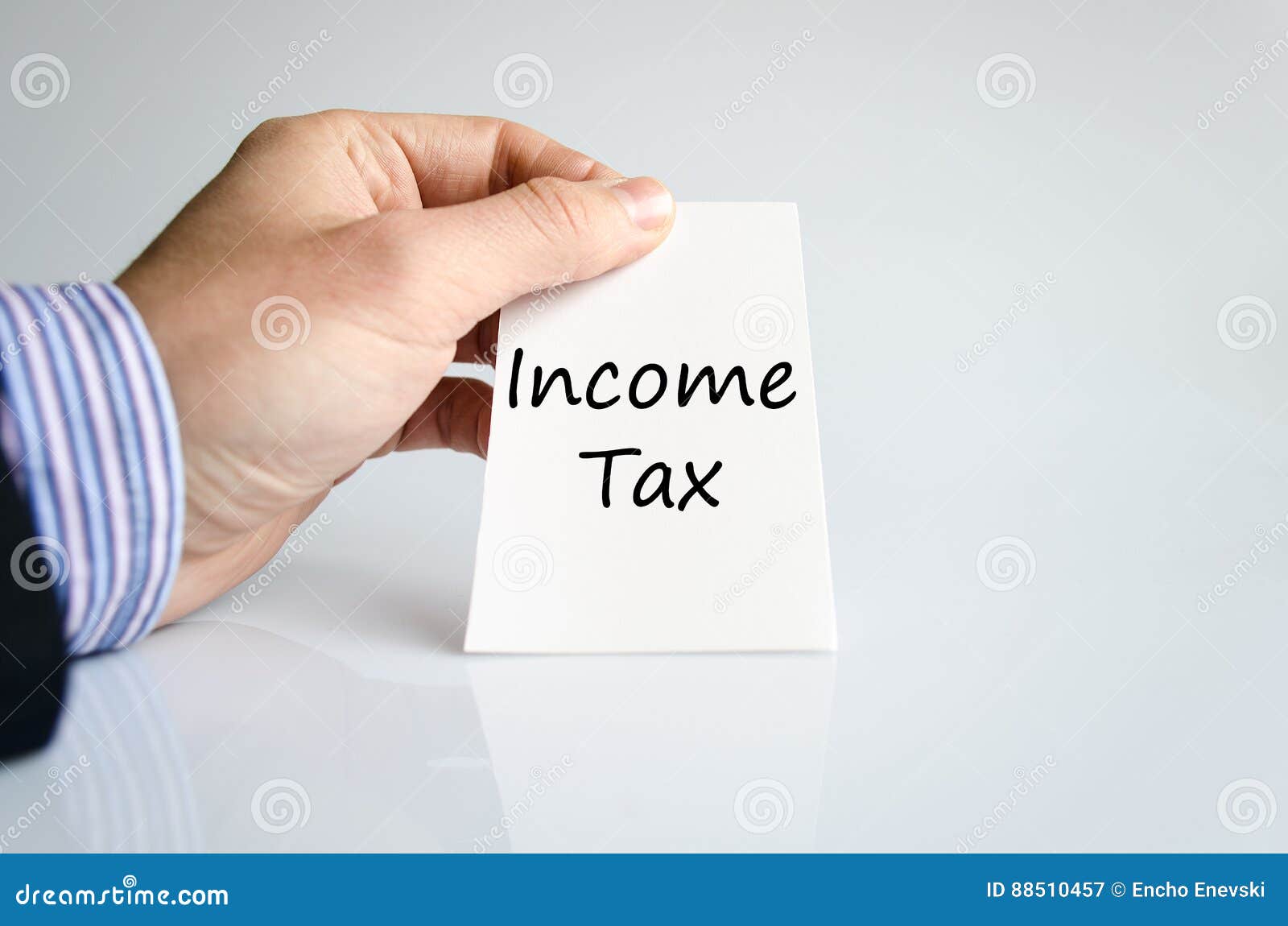 Income tax text concept stock image. Image of funds, credit - 88510457