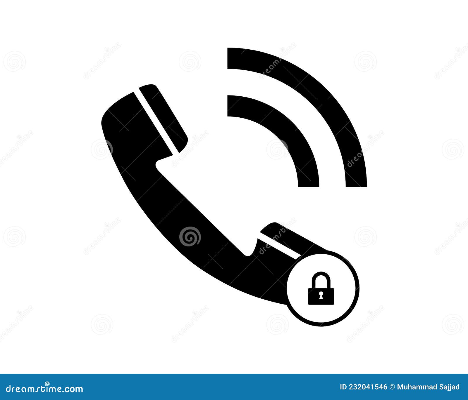 Incoming Call Icon Call Receiving Symbol Stock Illustration ...