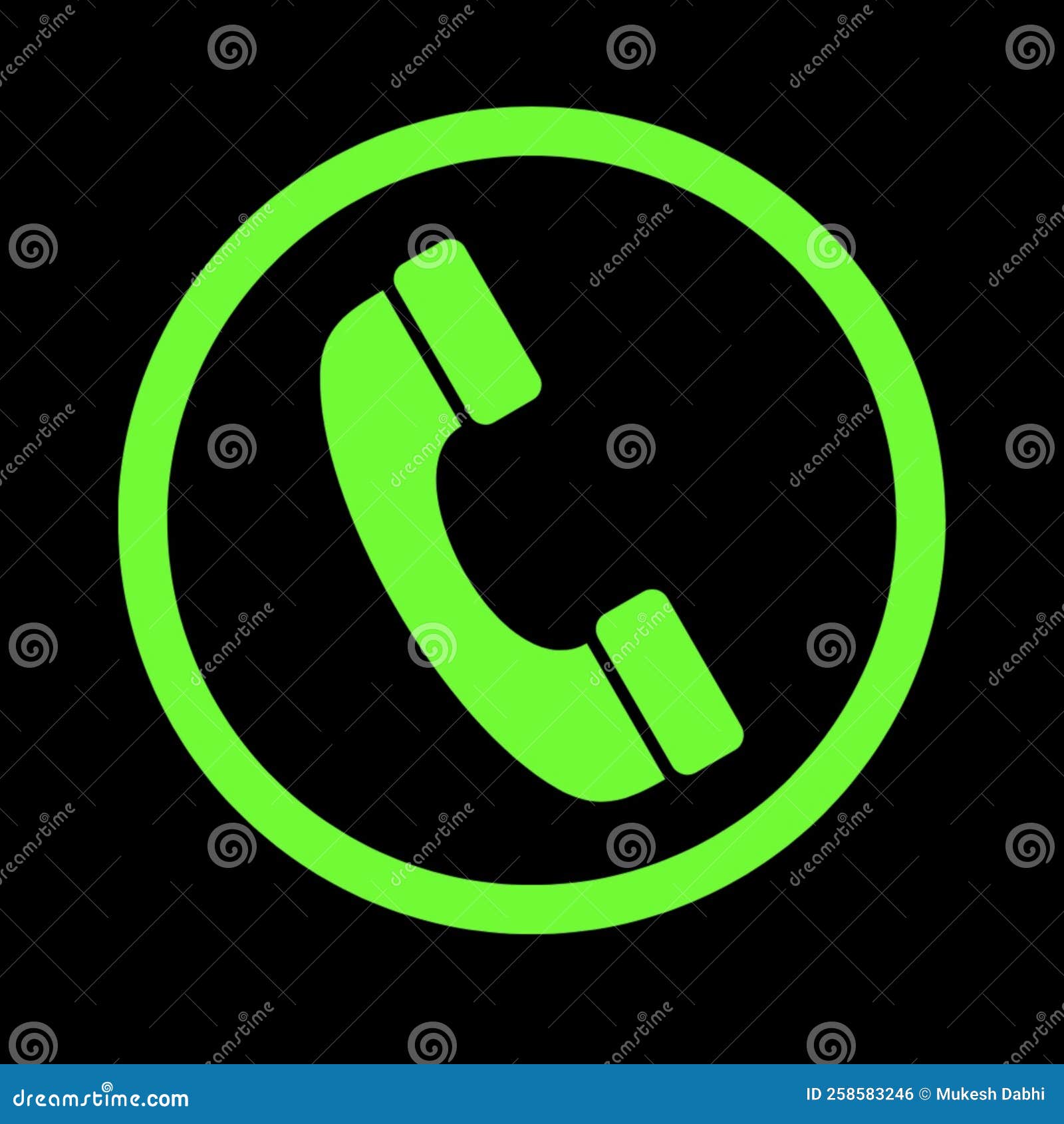 Incoming Call Ringing, Phone Ringing, Receive Call Stock Illustration ...