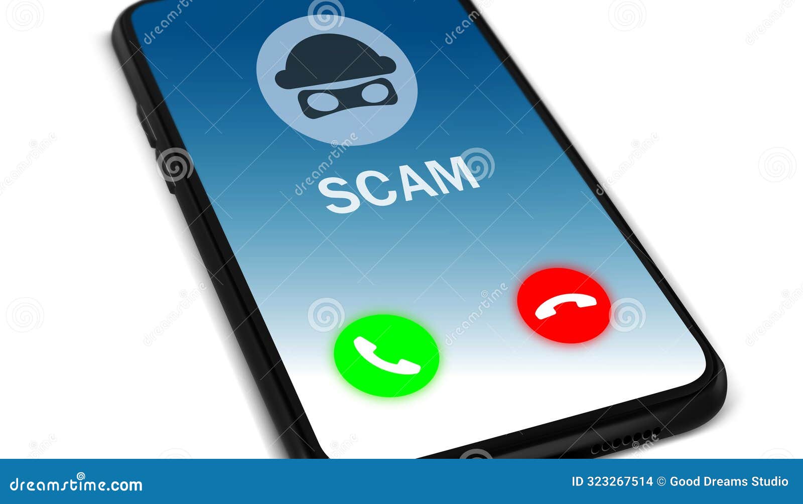 Scammer On White Paper Royalty-Free Stock Image | CartoonDealer.com ...