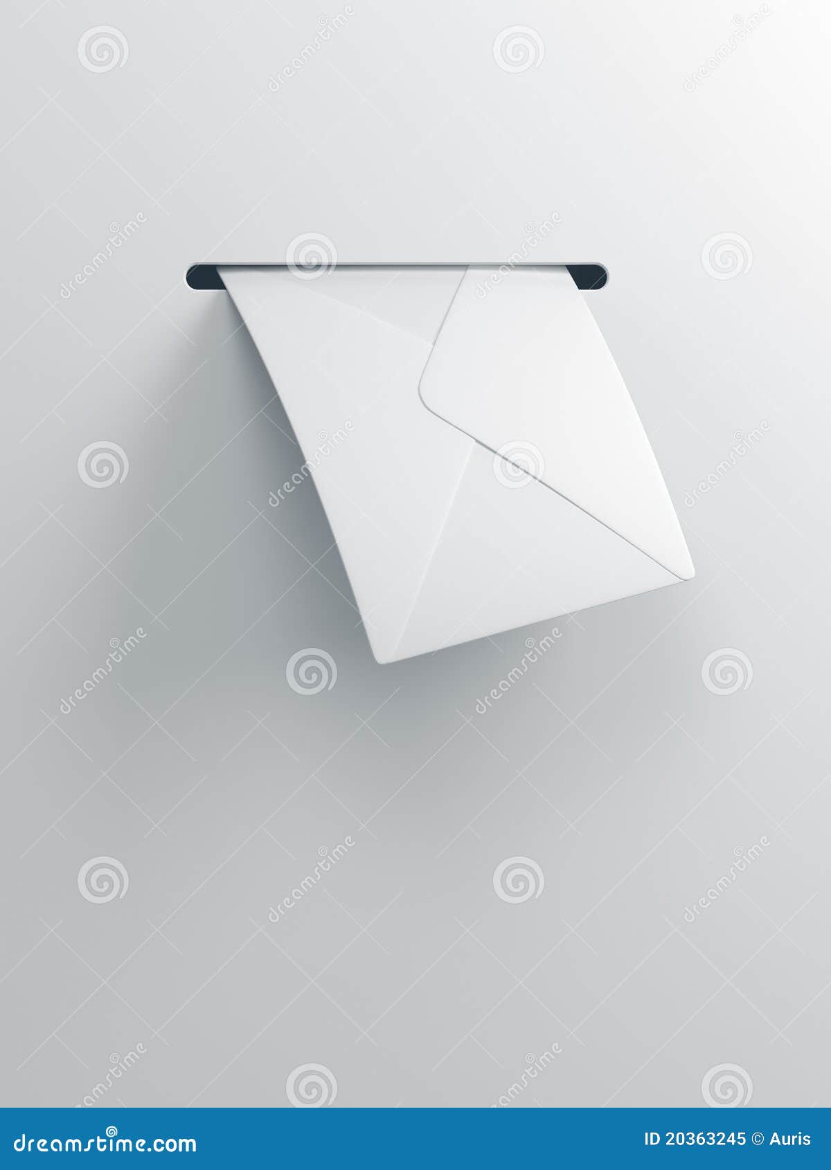 Incoming letter stock illustration. Illustration of paper - 20363245