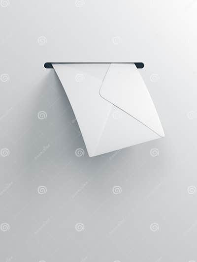 Incoming letter stock illustration. Illustration of paper - 20363245