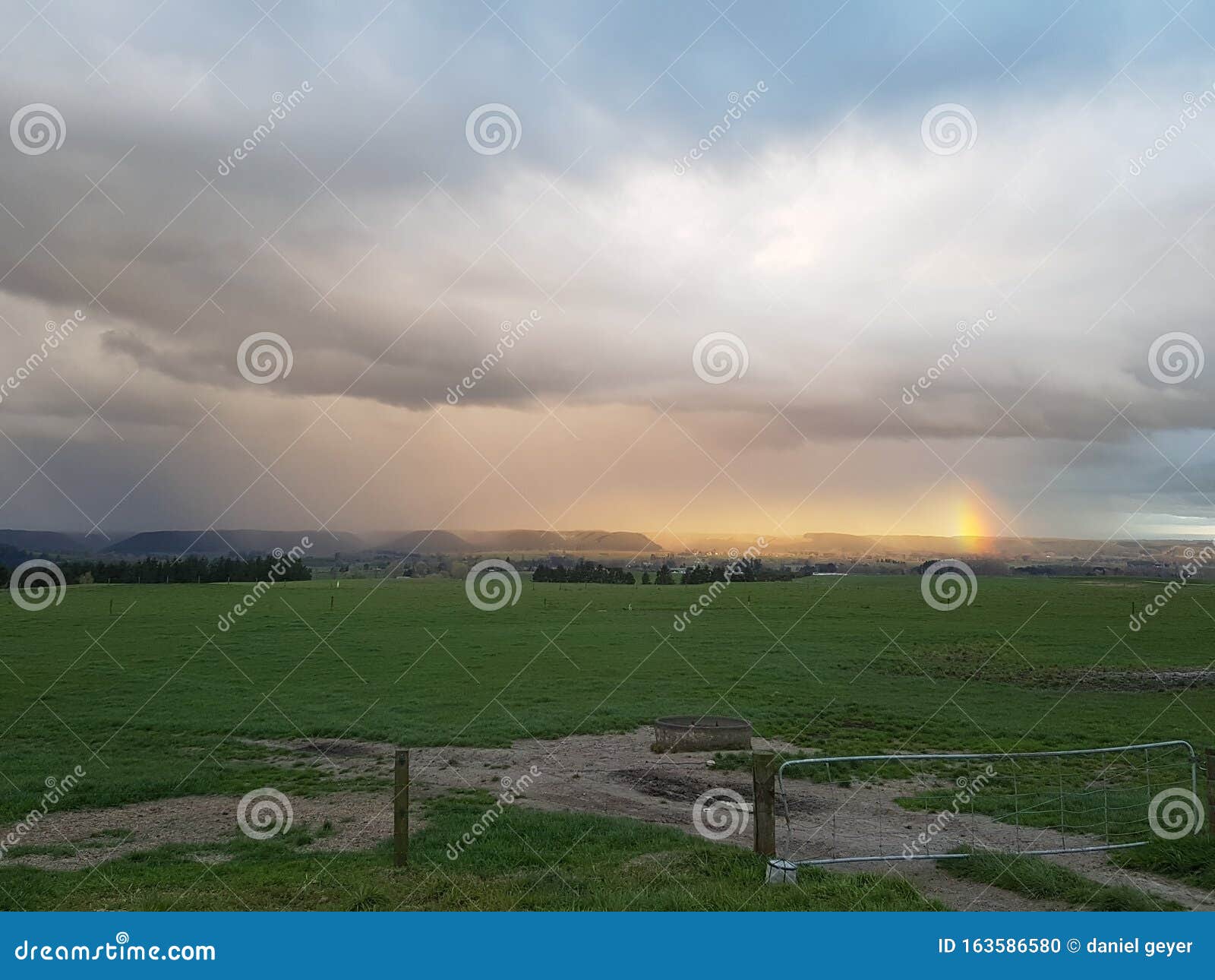 Incoming storm stock photo. Image of incoming, farm - 163586580