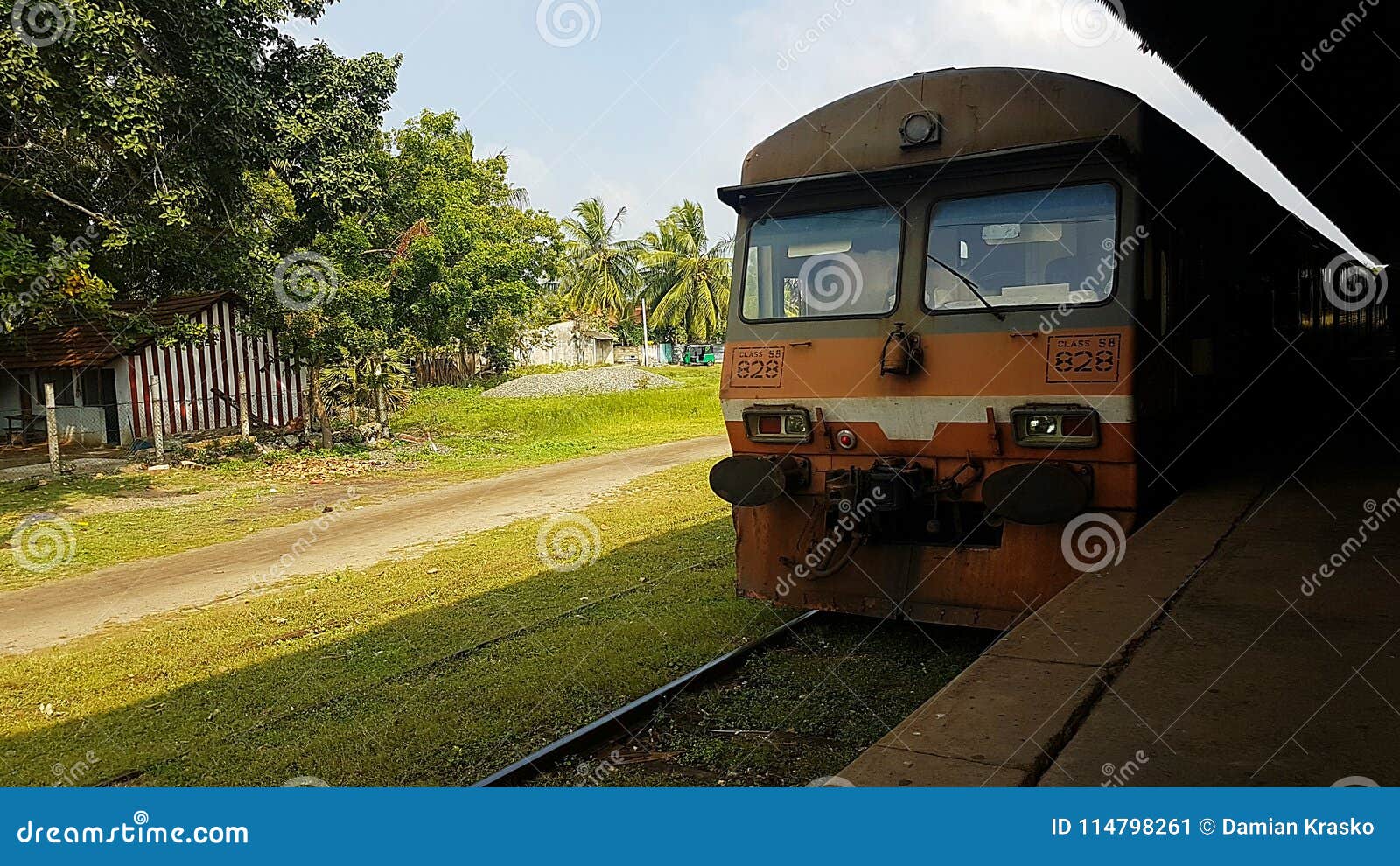Incoming Train Stock Image | CartoonDealer.com #39352441