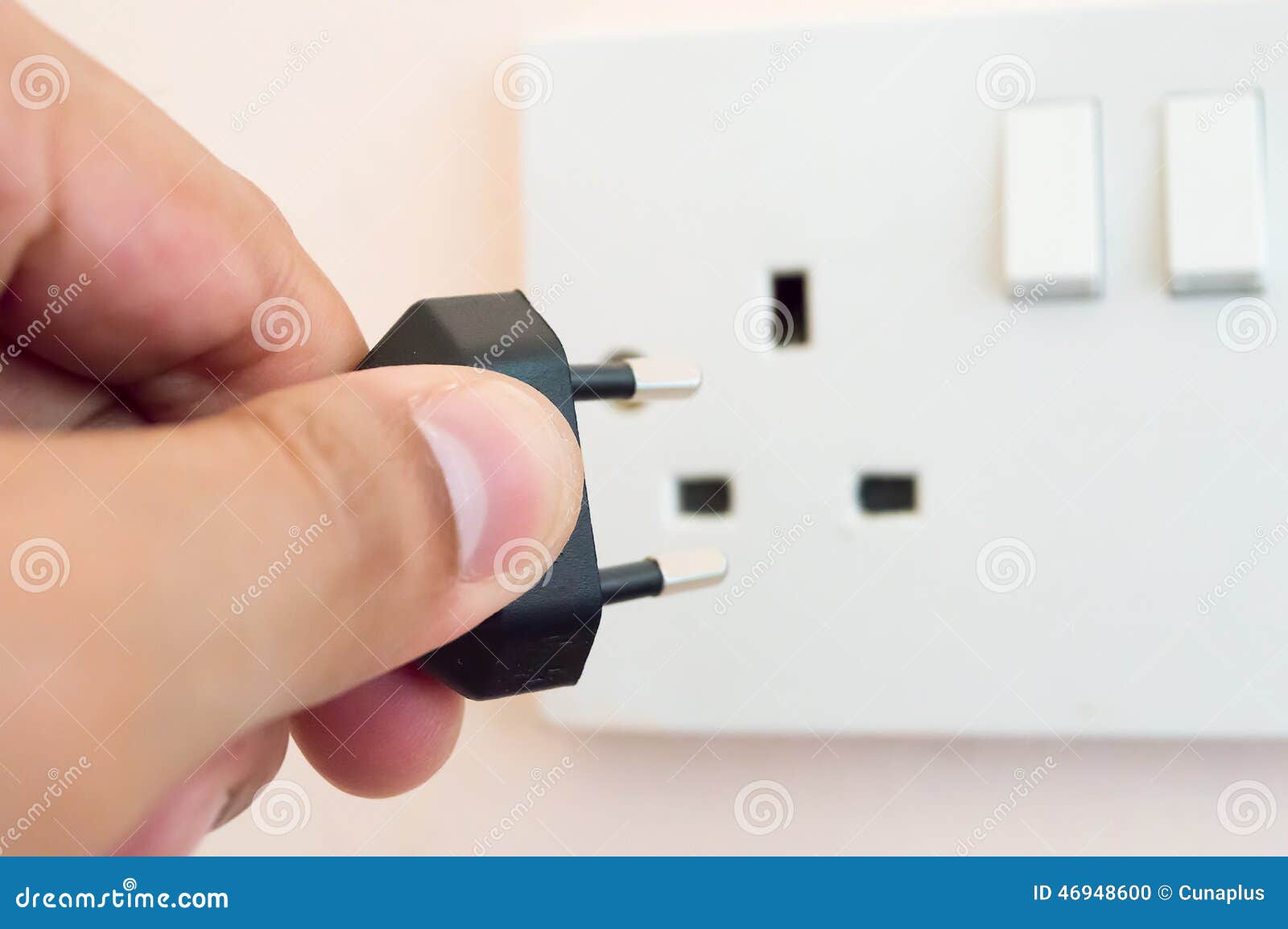 Incompatible plug stock photo. Image of failure, oddity - 46948600