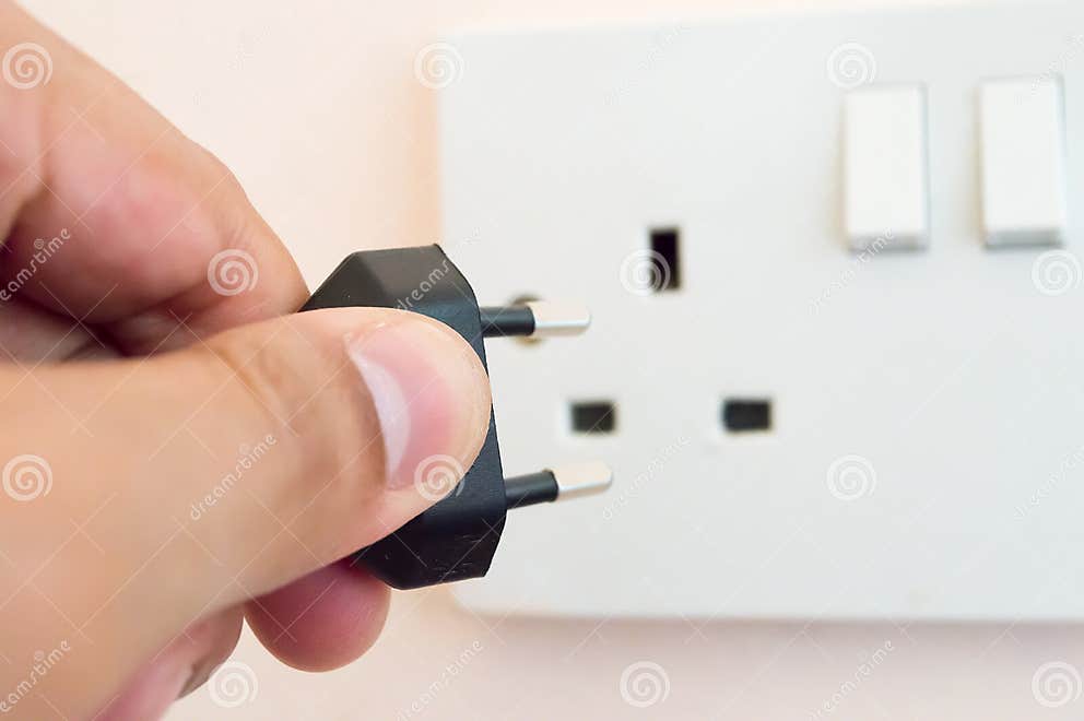 Incompatible plug stock photo. Image of failure, oddity - 46948600