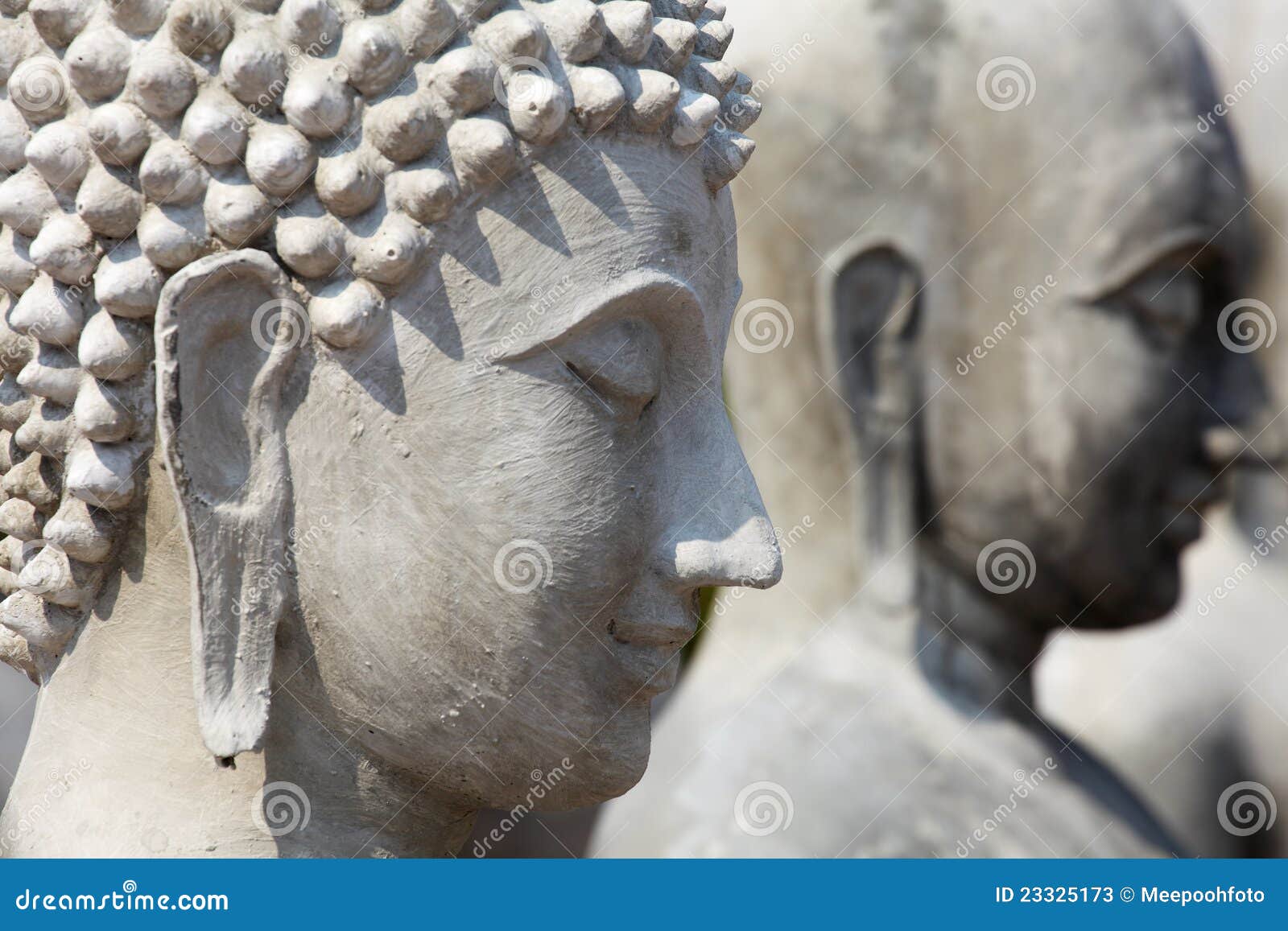 Incomplete Buddha Statue, Shallow DOF Stock Image - Image of object ...