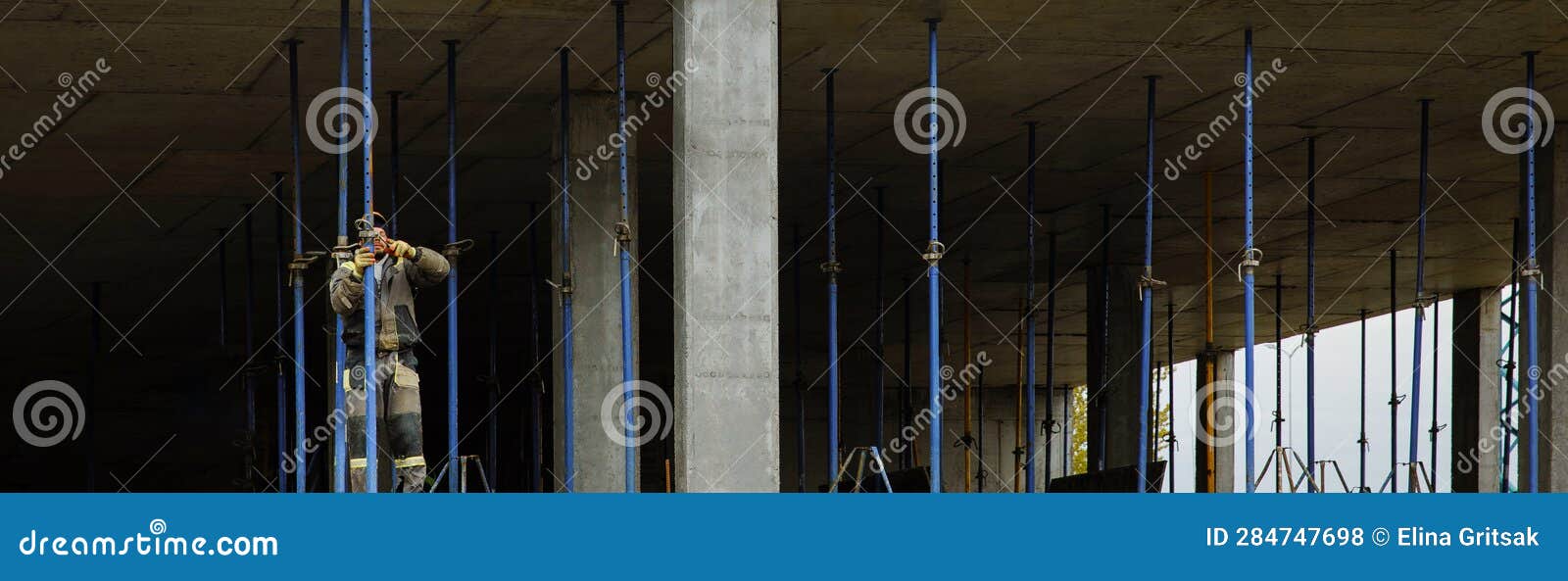 Incomplete Construction, Building Works Stock Photo - Image of ...