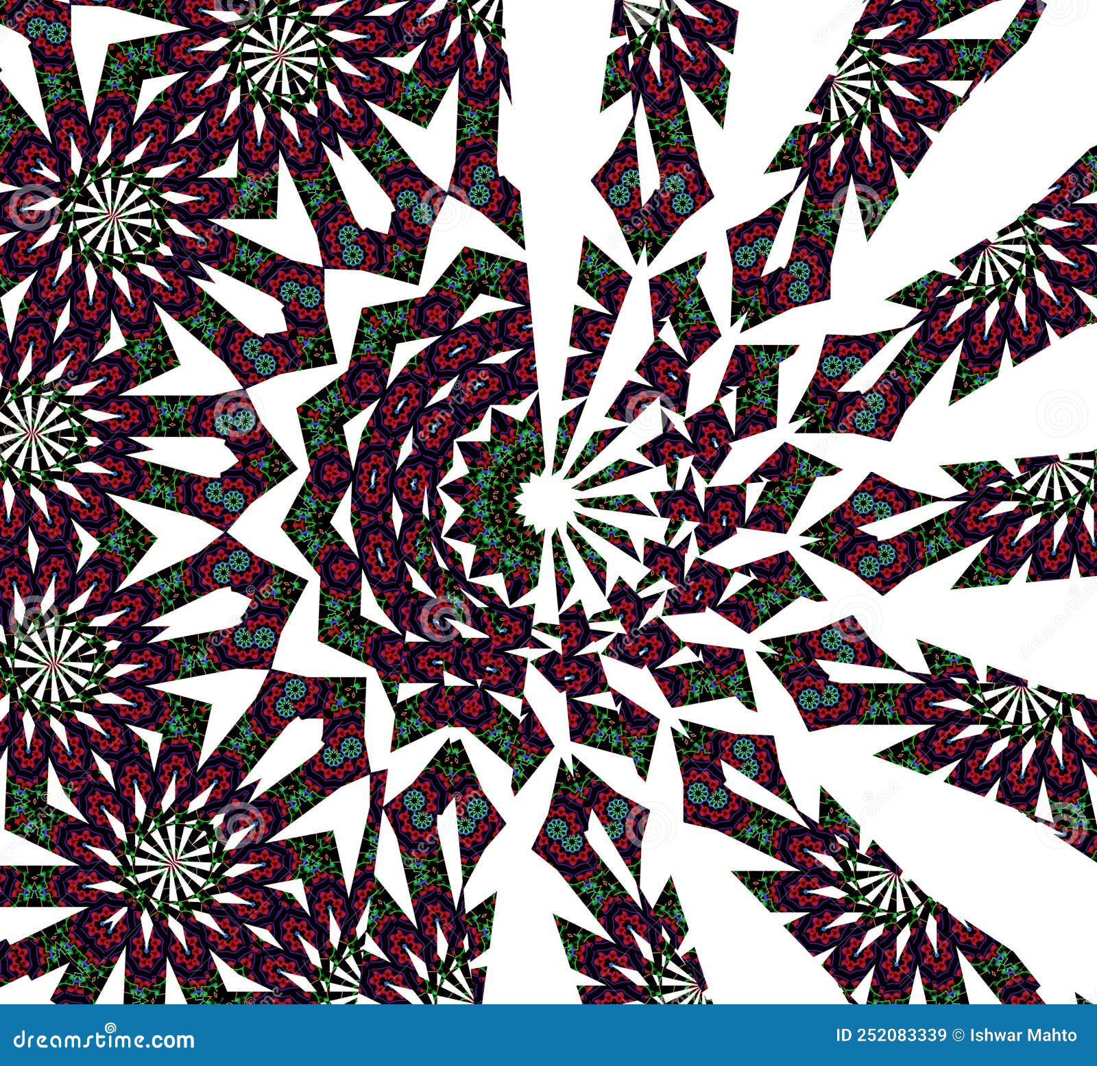 Incomplete floral stock illustration. Illustration of flower - 252083339