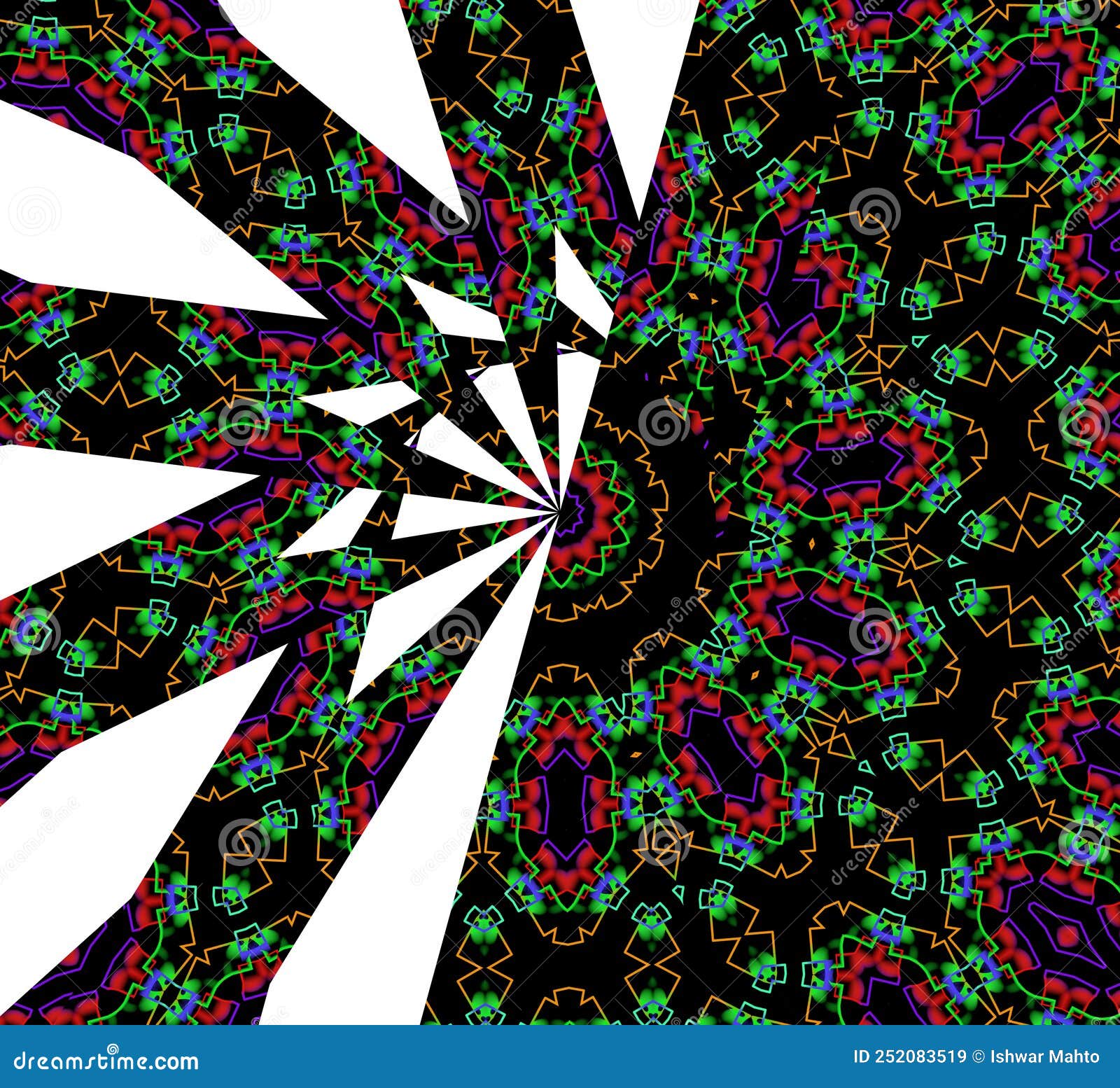 Incomplete Illustration Design Stock Illustration - Illustration of ...