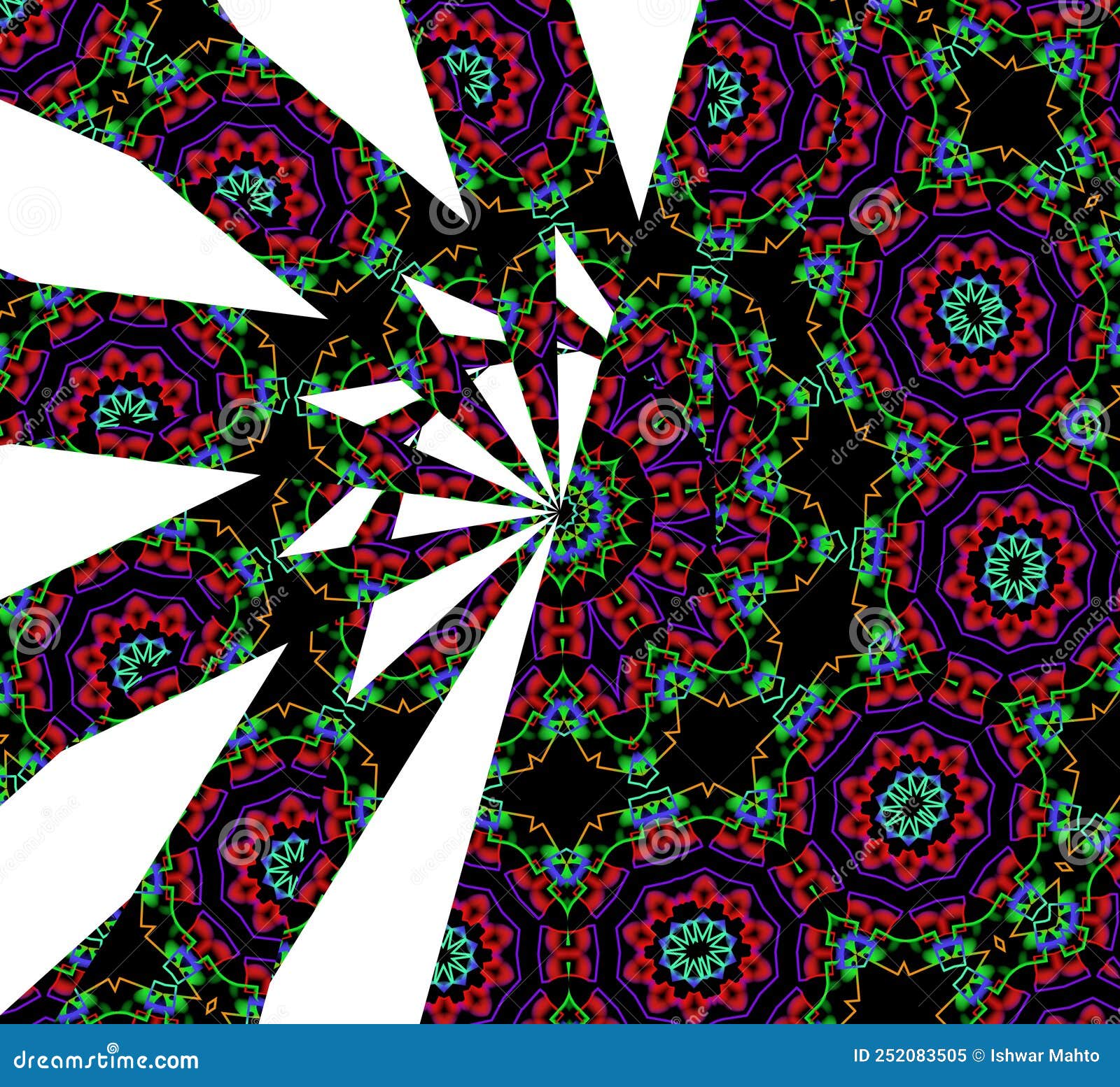 Incomplete Pattern Illustration Stock Illustration - Illustration of ...