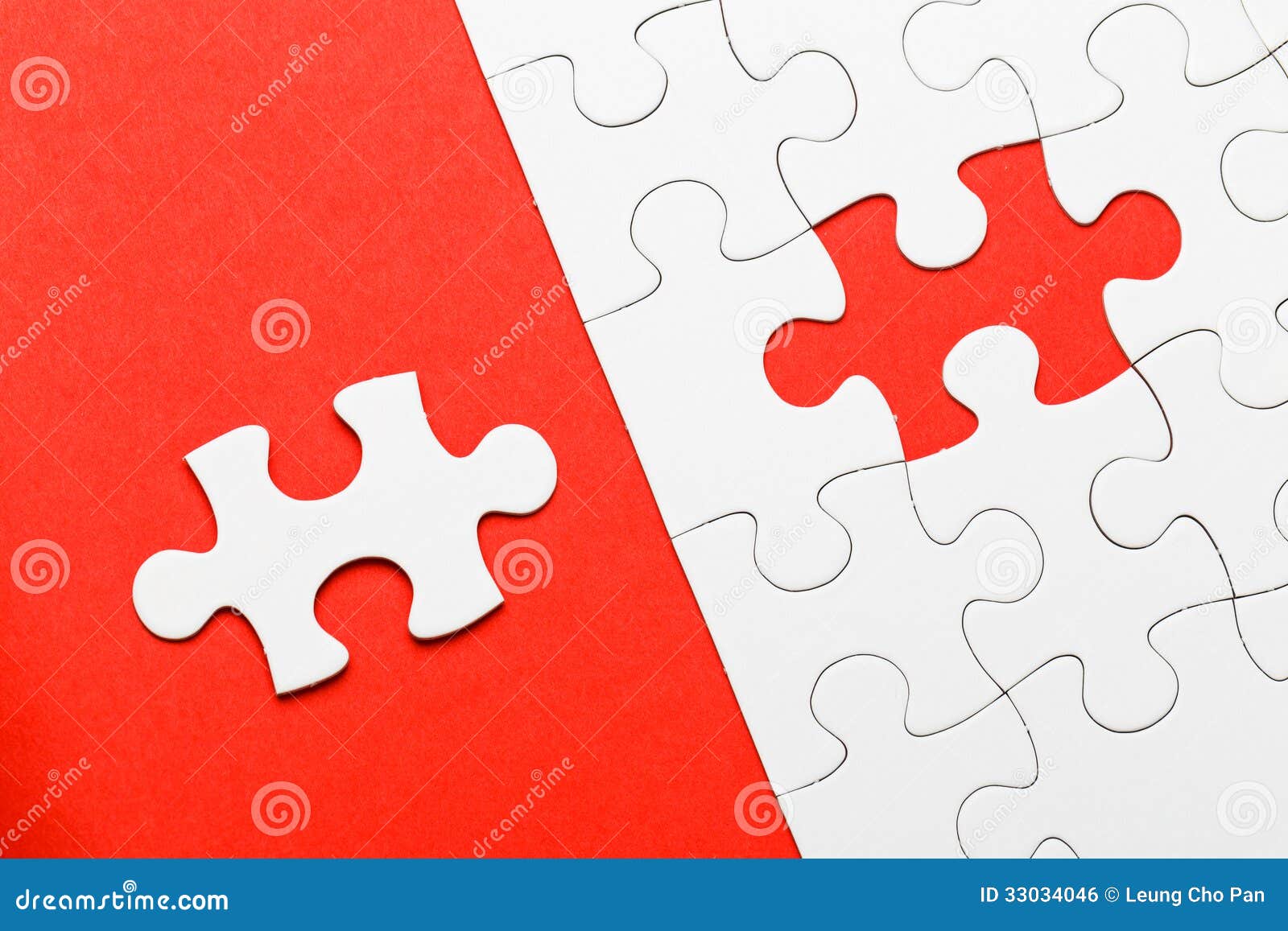 Incomplete Puzzle with Missing Piece Stock Photo - Image of family ...