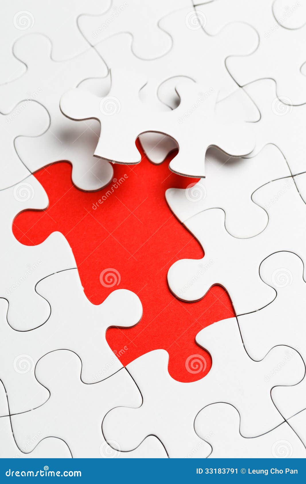 Incomplete Puzzle with Missing Piece Stock Image - Image of family ...