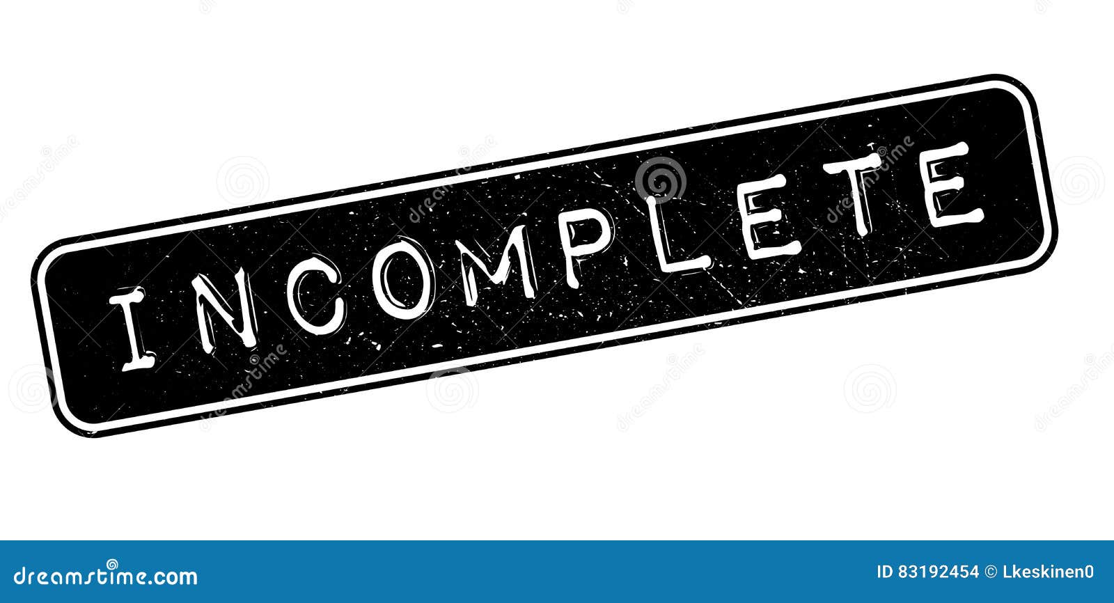 Incomplete rubber stamp stock illustration. Illustration of stamp ...