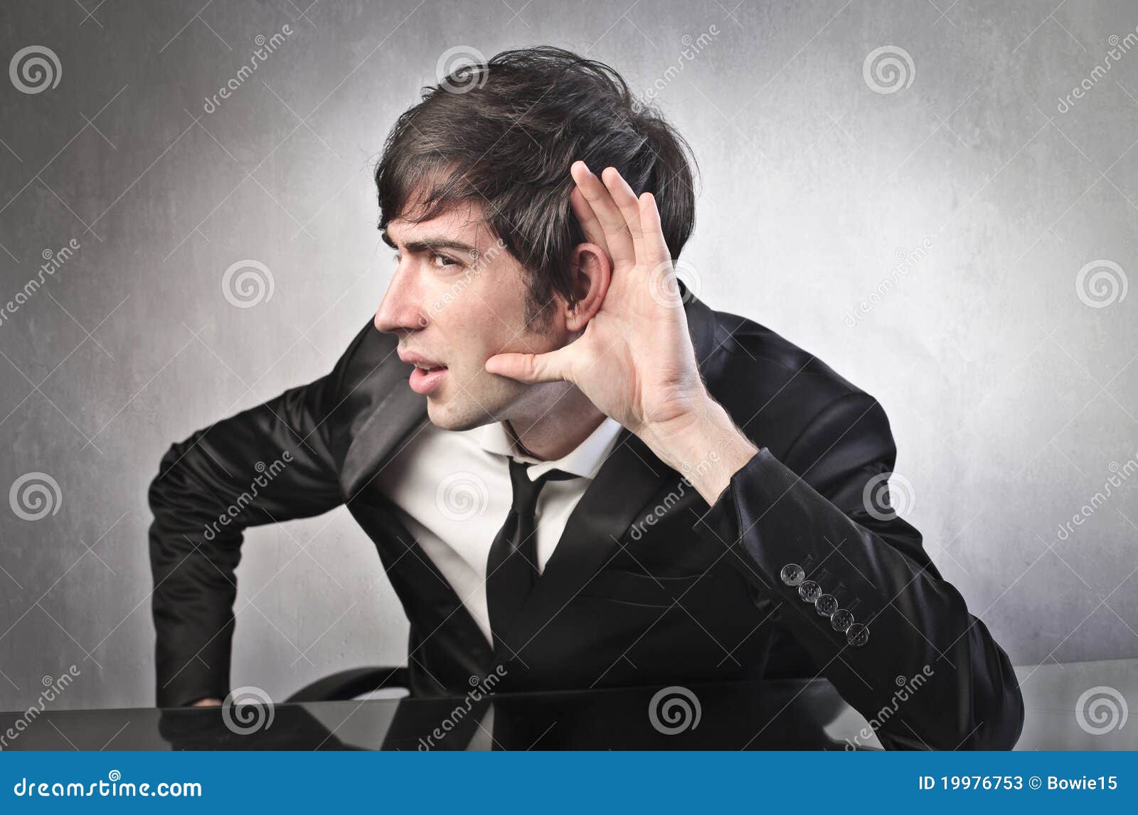 Incomprehension stock image. Image of table, business - 19976753