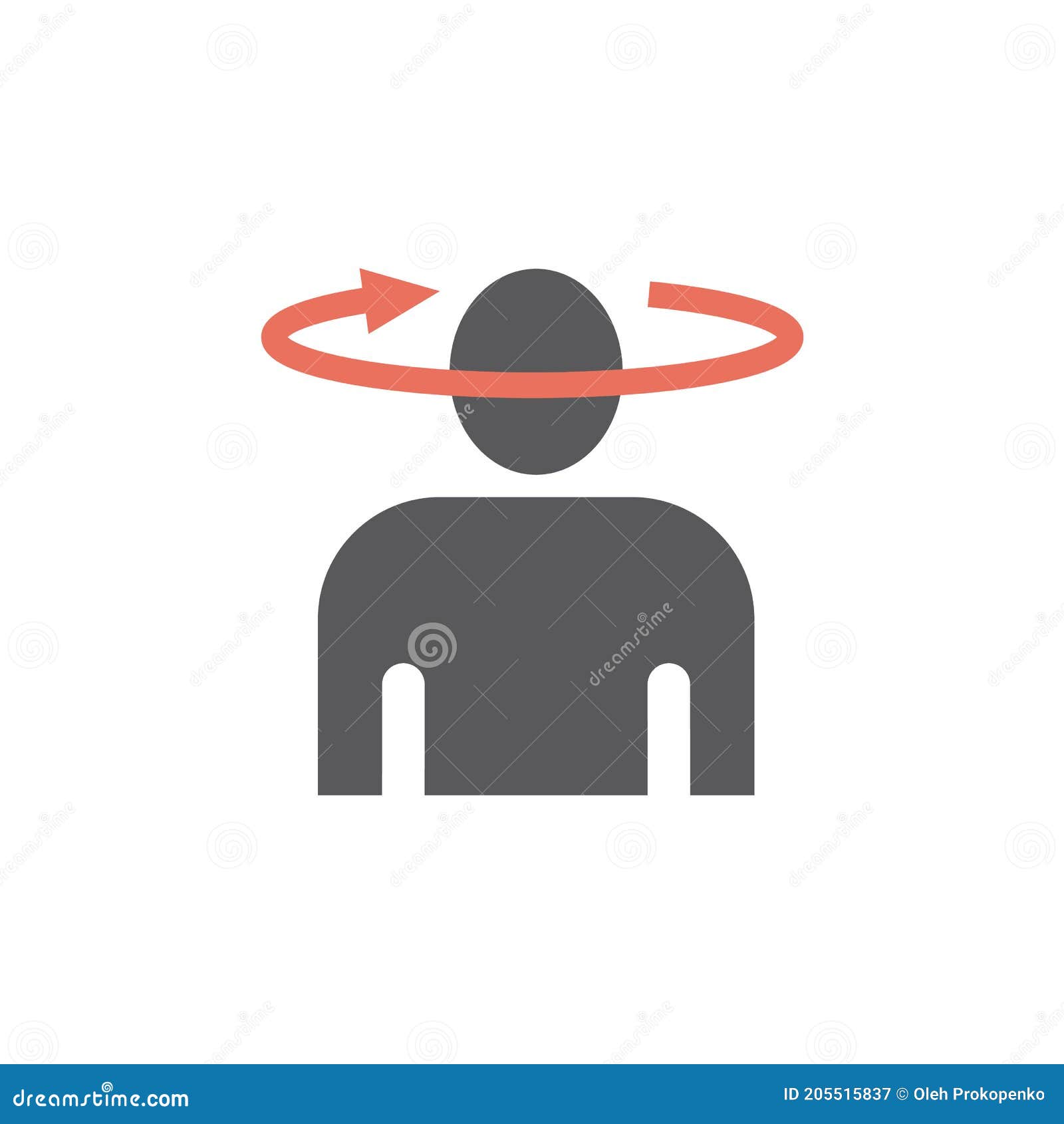 Incoordination Flat Icon. Vector Sign for Web Graphics. Stock Vector ...