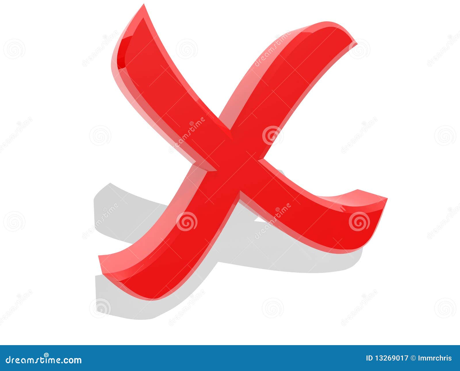 Incorrect cross stock illustration. Illustration of crosses - 13269017