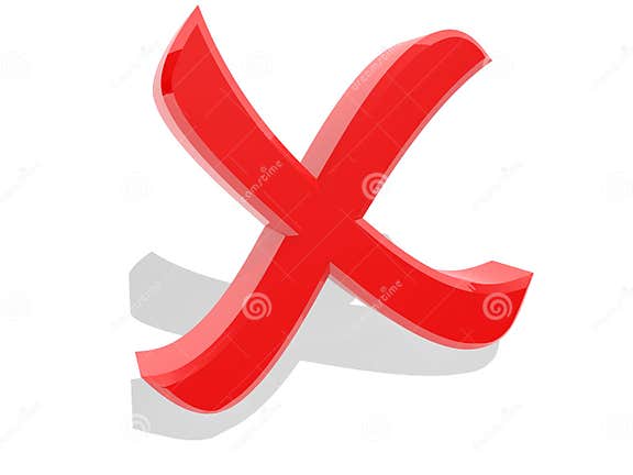 Incorrect cross stock illustration. Illustration of crosses - 13269017