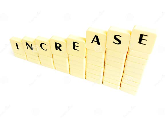 Increase bar chart concept stock photo. Image of chart - 6472972