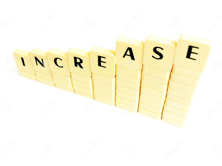 Increase bar chart concept stock photo. Image of chart - 6472972
