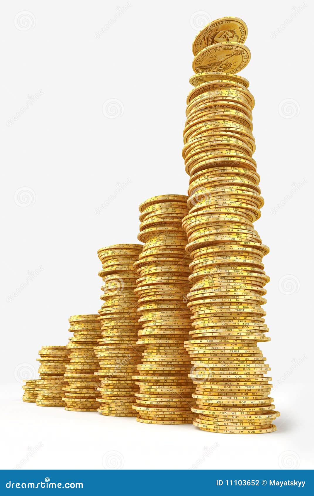 Increase Bars Graph from Gold Dollars Stock Photo - Image of lottery ... Increase Bars Graph from Gold Dollars Stock Photo - Image of lottery ...