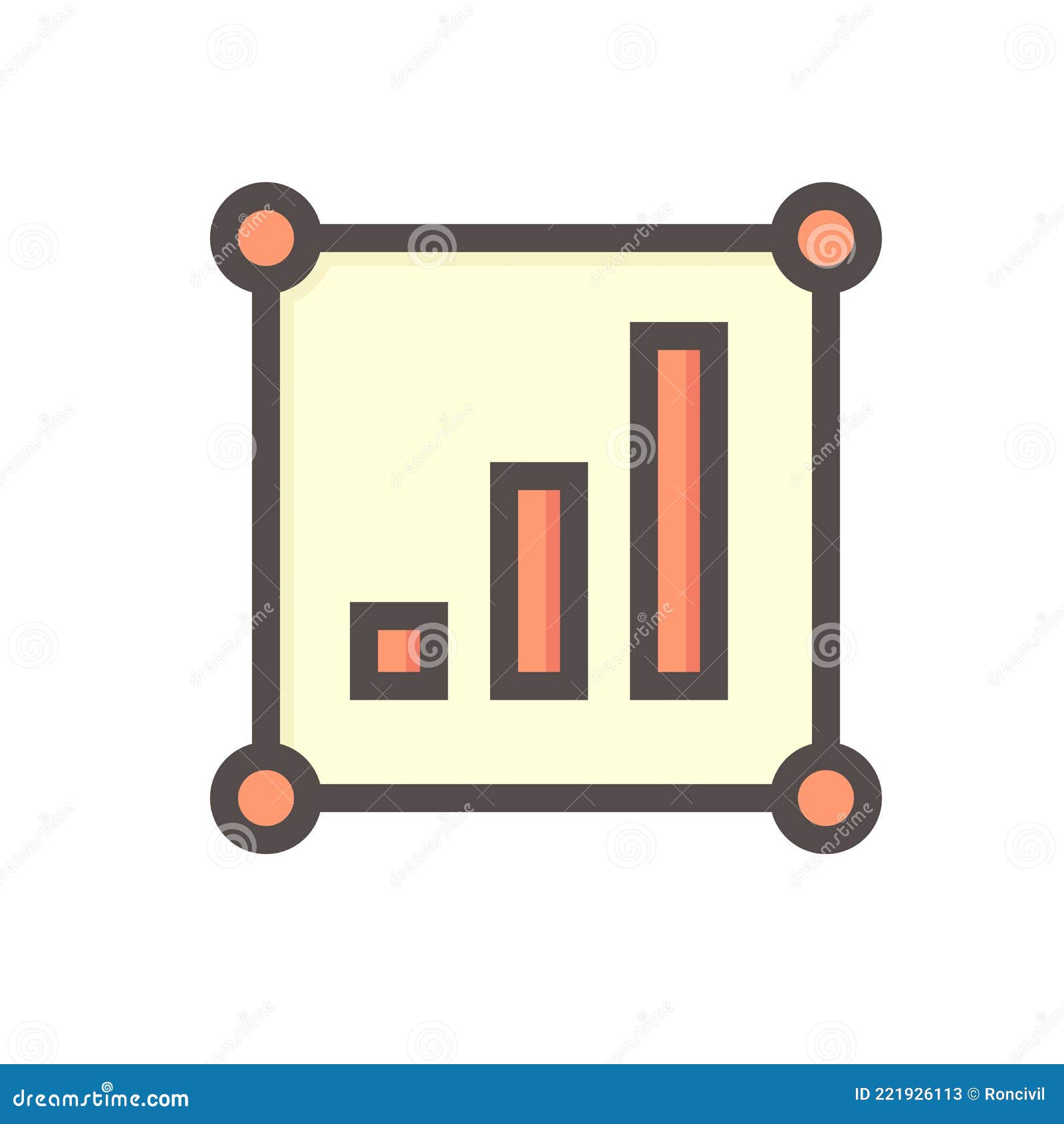 Land Value Vector Icon Design, 48x48 Pixel Perfect and Editable Stroke ...