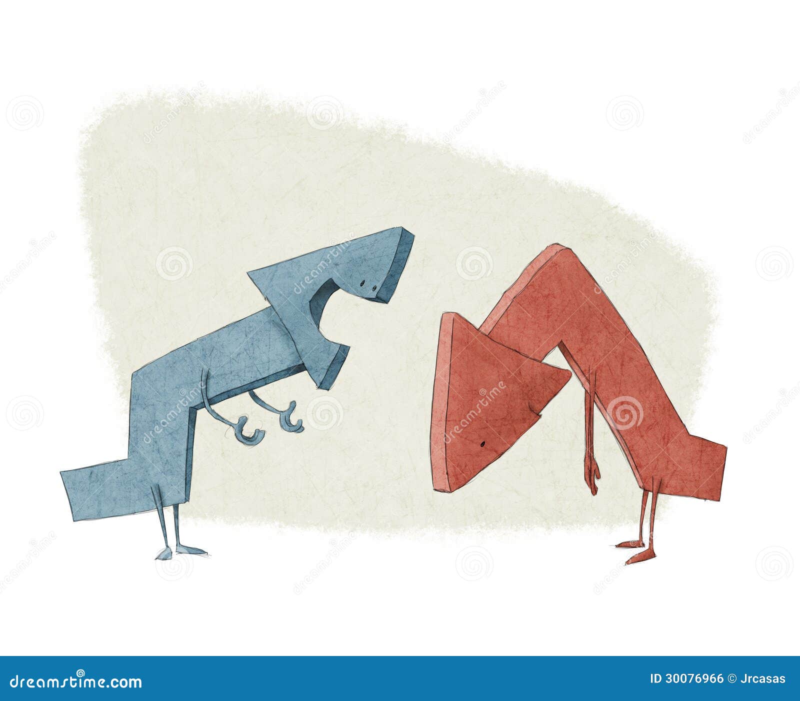 Increase and Decrease Arrows Stock Illustration - Illustration of decrease, council: 30076966